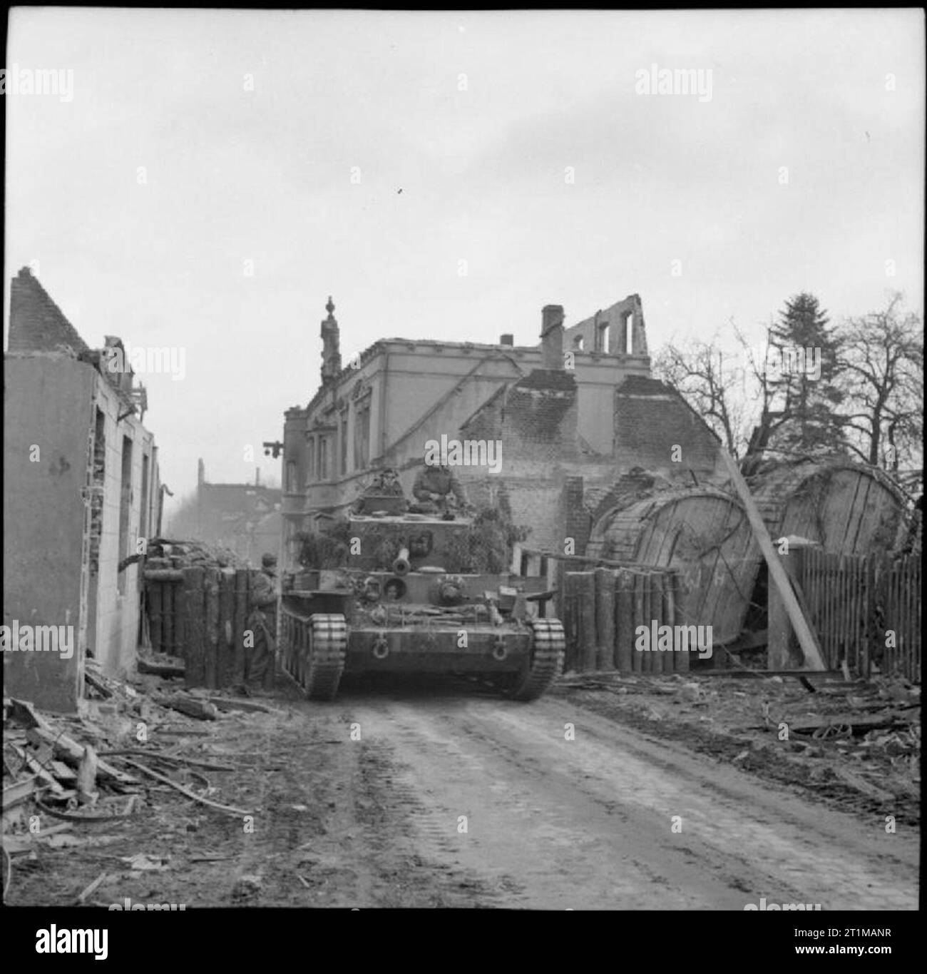 The British Army in North-west Europe 1944-45 A Cromwell tank of 7th ...