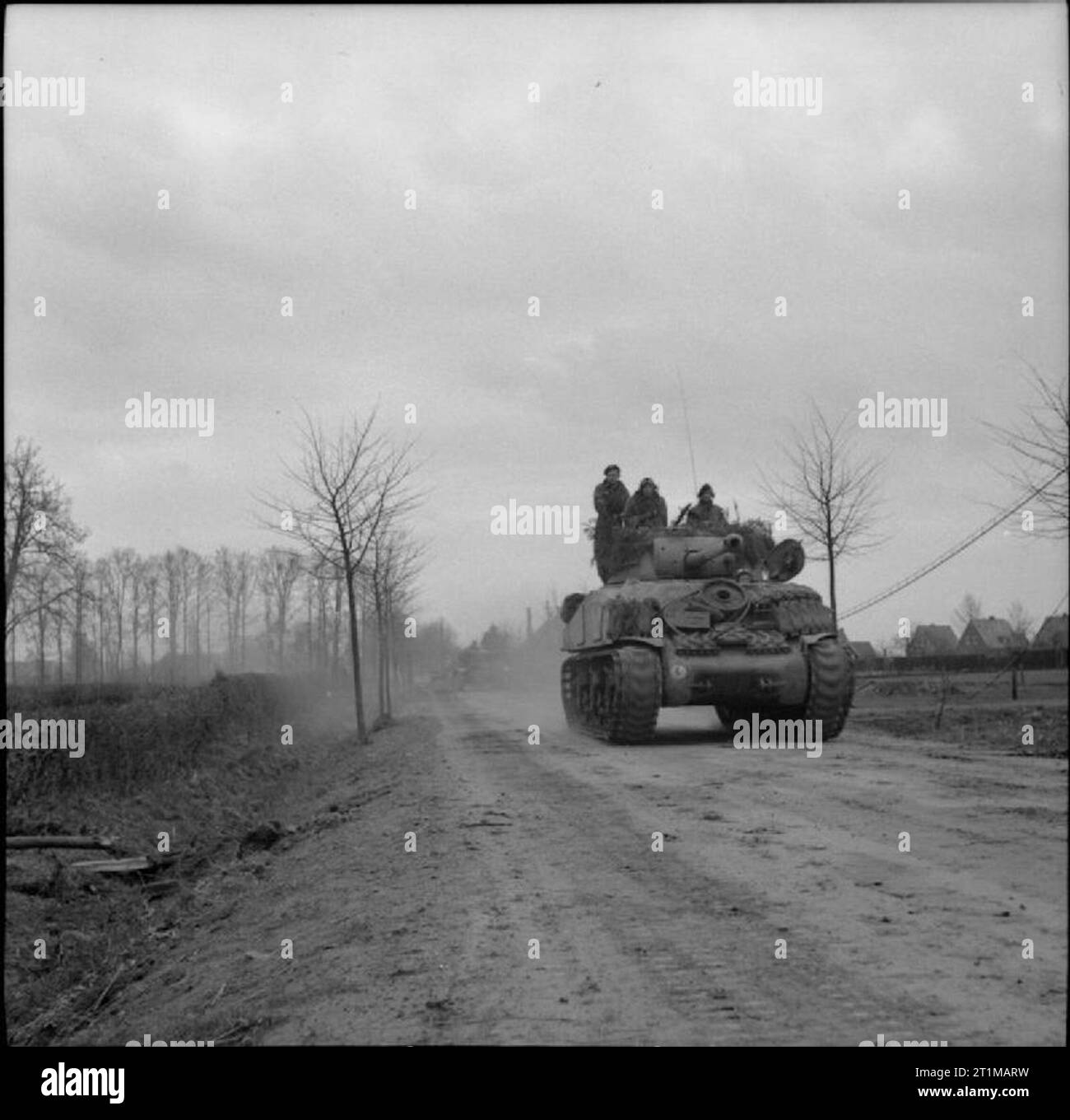 The British Army in North-west Europe 1944-45 Sherman Firefly of 7th ...