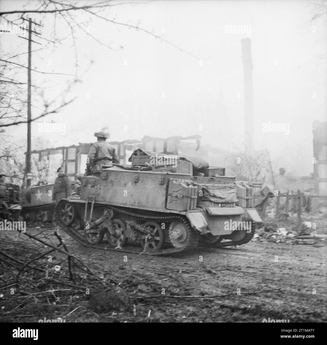 The British Army in North-west Europe 1944-45 Universal carriers of the ...