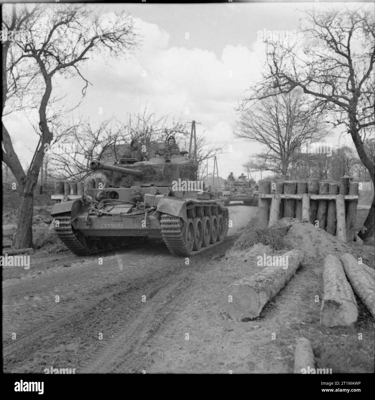 The British Army in North-west Europe 1944-45 Comet tanks of 23rd ...