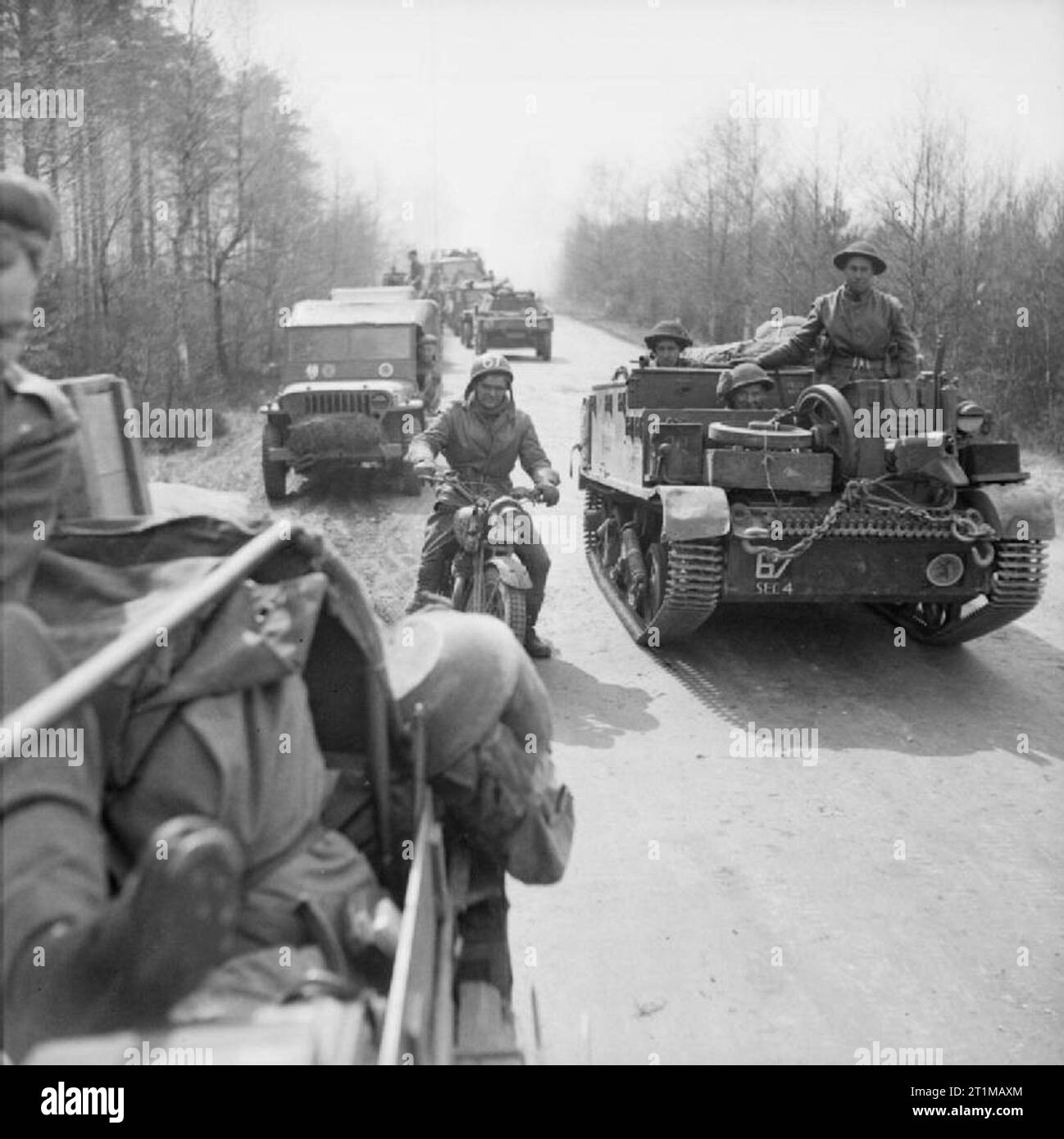 The British Army in North-west Europe 1944-45 A Wasp flamethrower and ...
