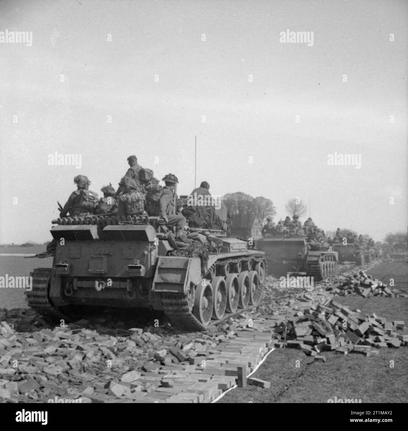 The British Army in North-west Europe 1944-45 Comet tanks of the 2nd ...