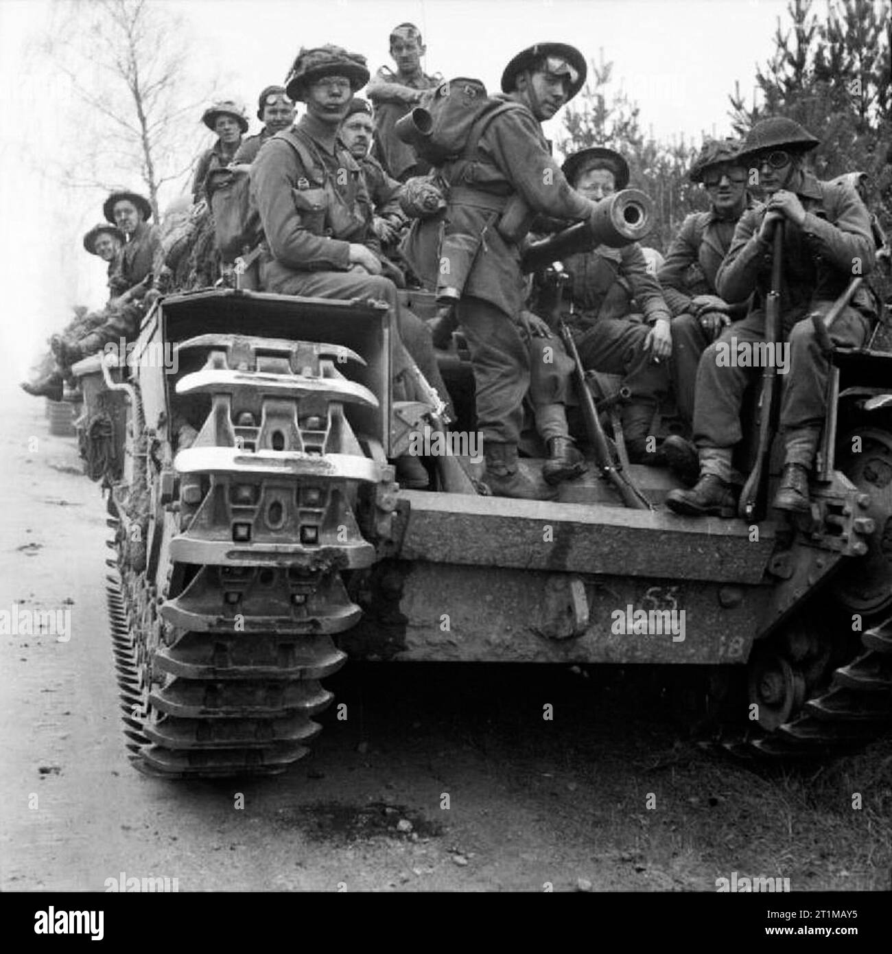 The British Army in North-west Europe 1944-45 Churchill tanks of the ...