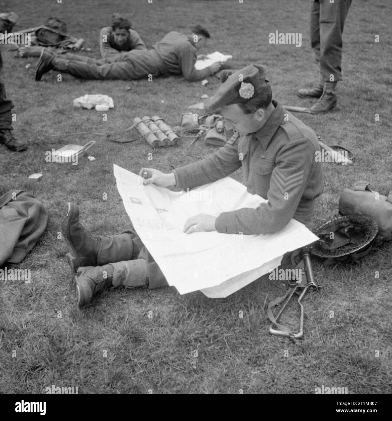 The British Army in North-west Europe 1944-45 Sergeant Duffin of 2nd ...