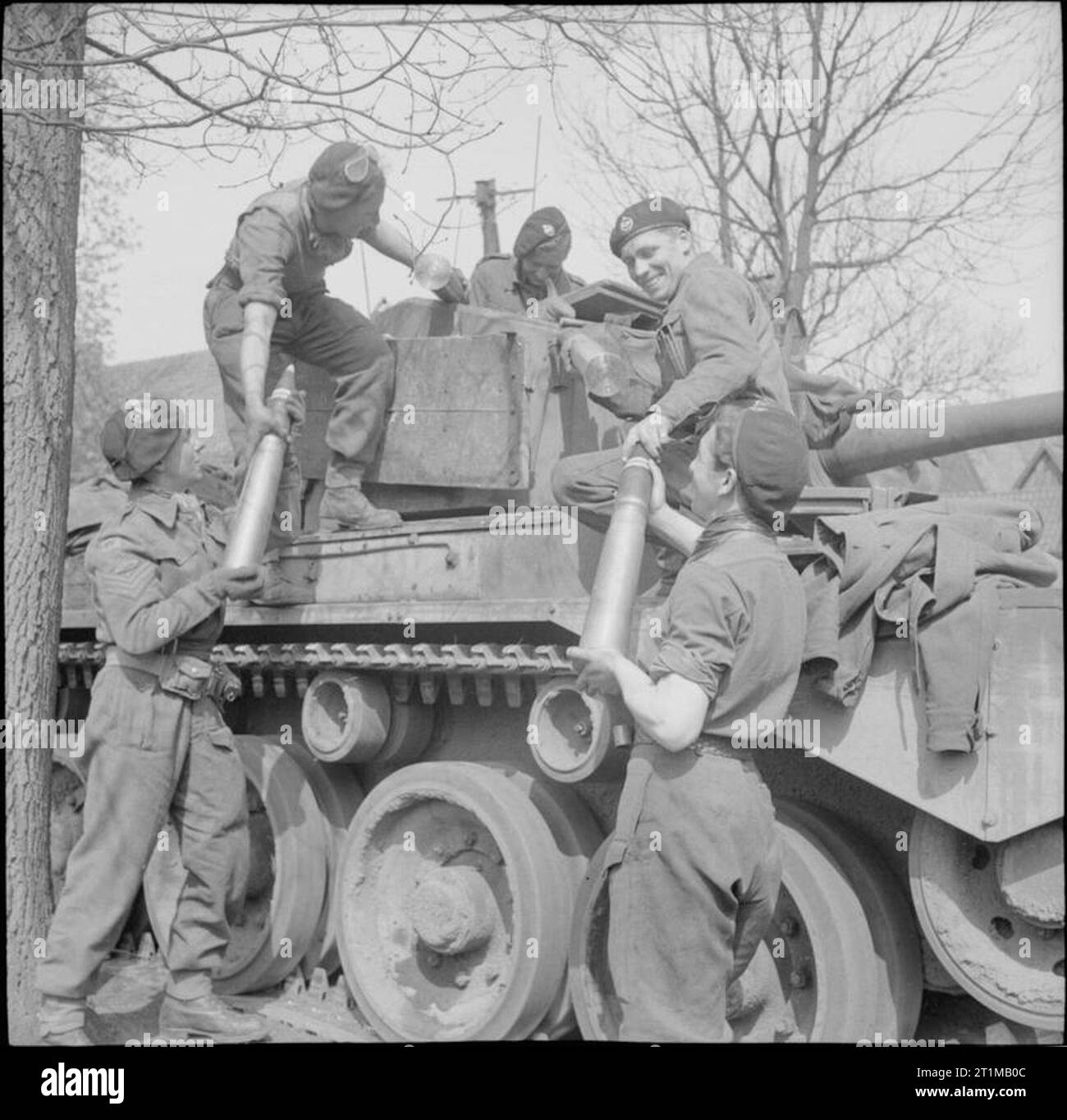 The British Army in North-west Europe 1944-45 The crew of an 11th ...