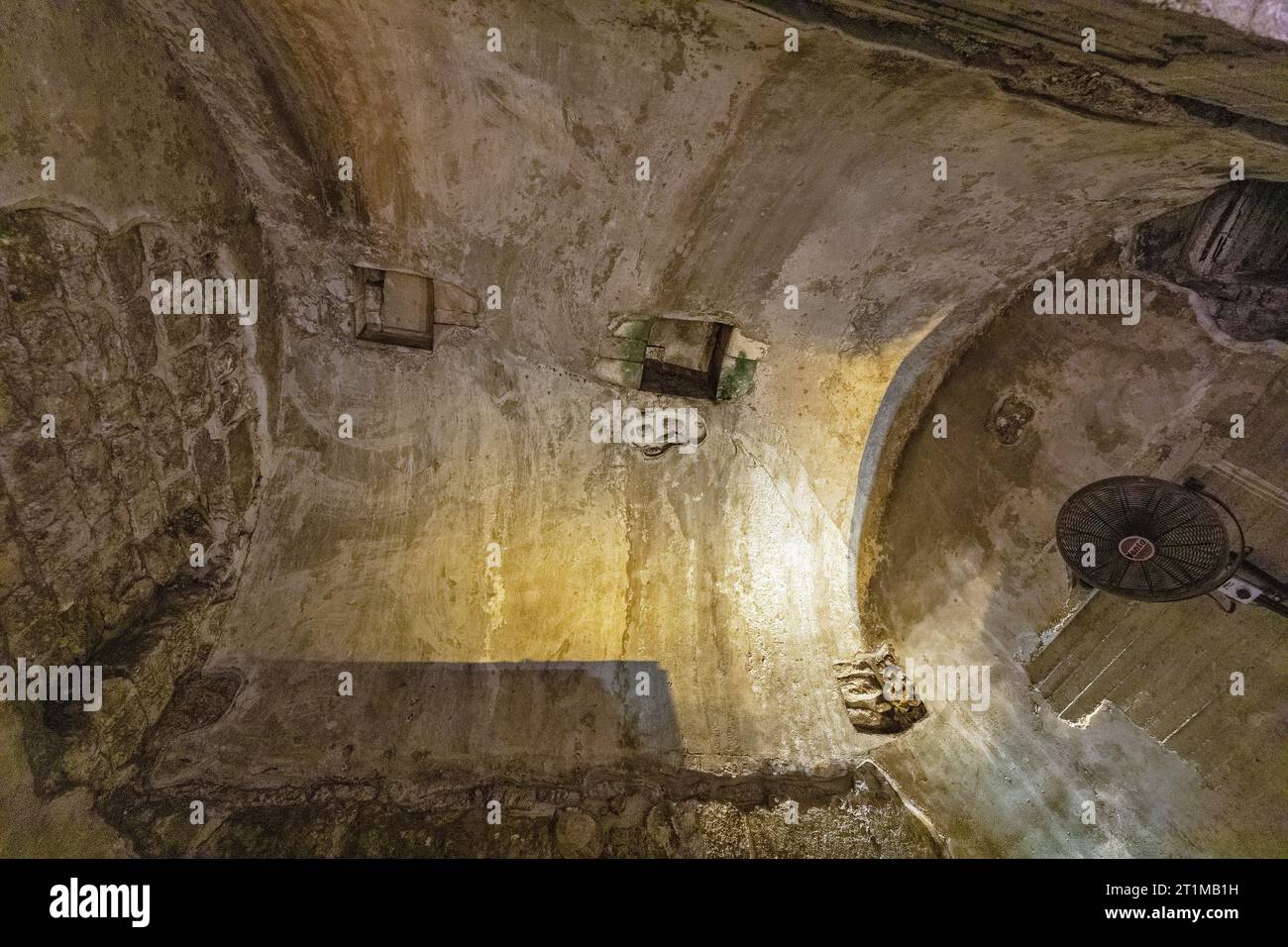 Jerusalem, Israel - October 13, 2017: Western Wall underground Tunnel ...