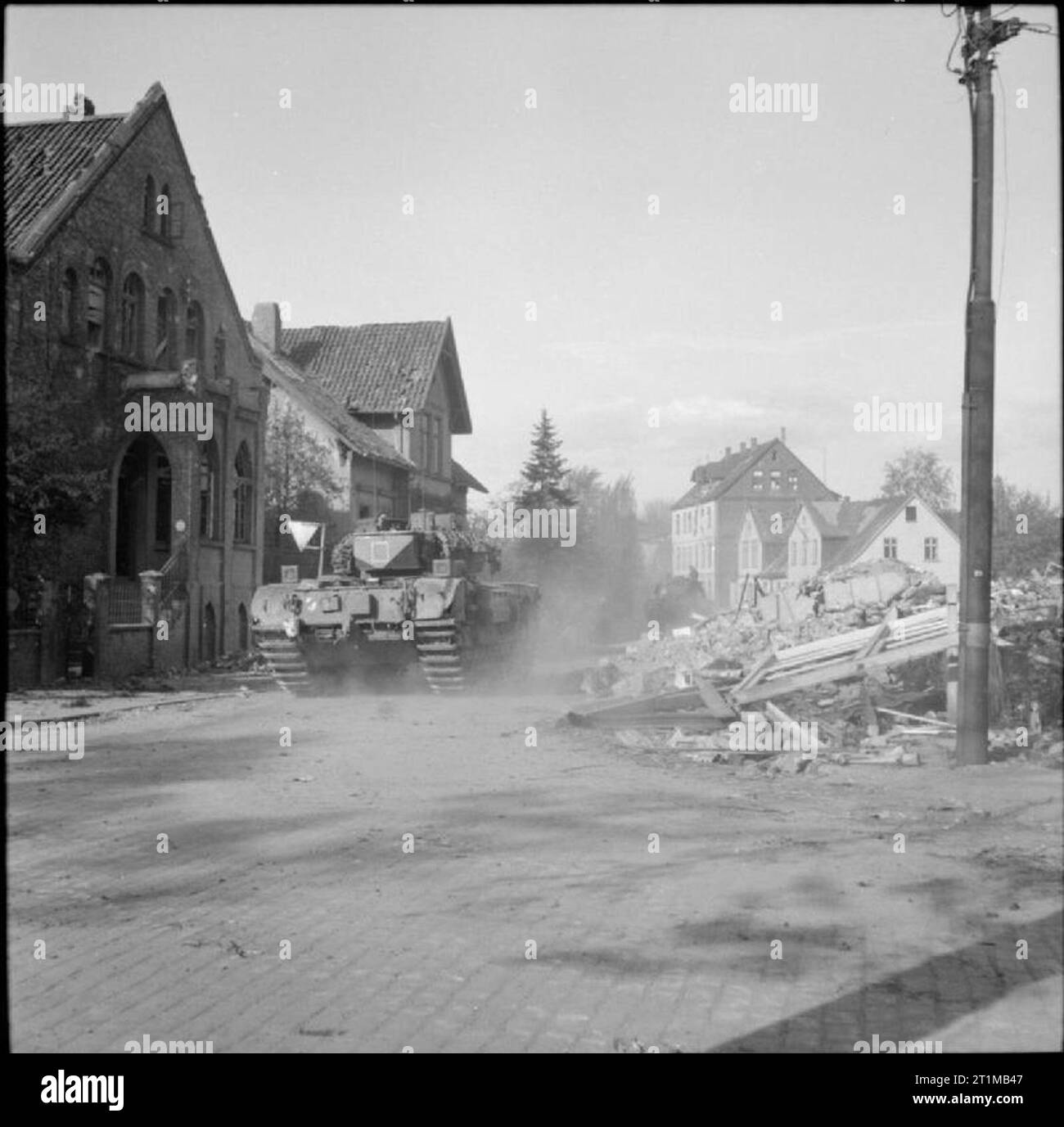 The British Army in North-west Europe 1944-45 Churchill tanks of 6th ...