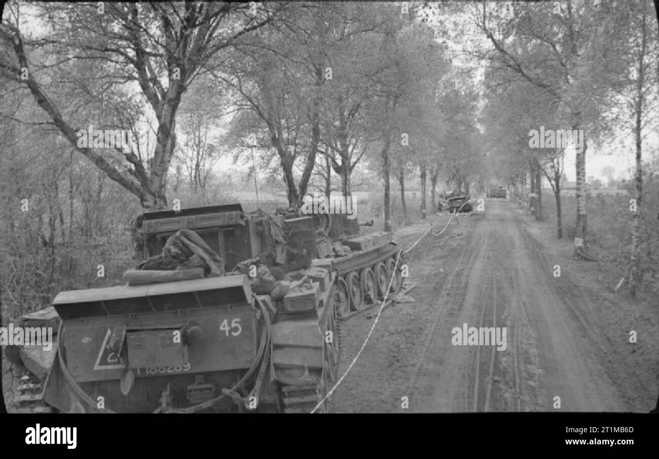 The British Army in North-west Europe 1944-45 Knocked-out Cromwell ...