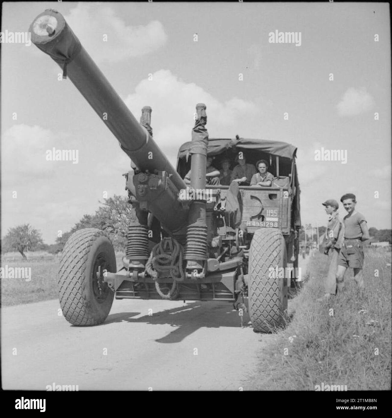 The British Army in North-west Europe 1944-45 5.5-inch gun and AEC ...