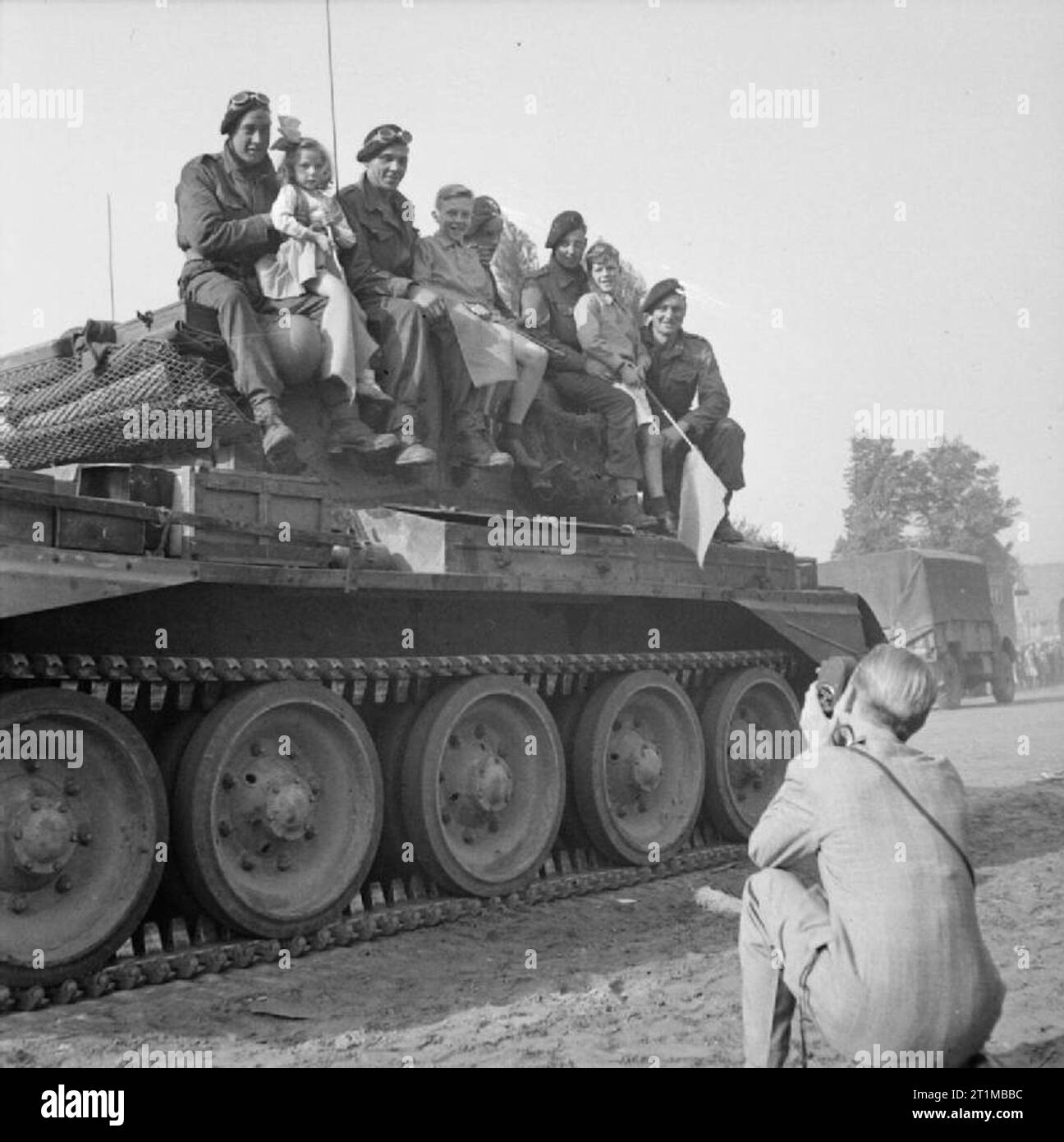 The British Army in North-west Europe 1944-45 A Cromwell tank crew ...