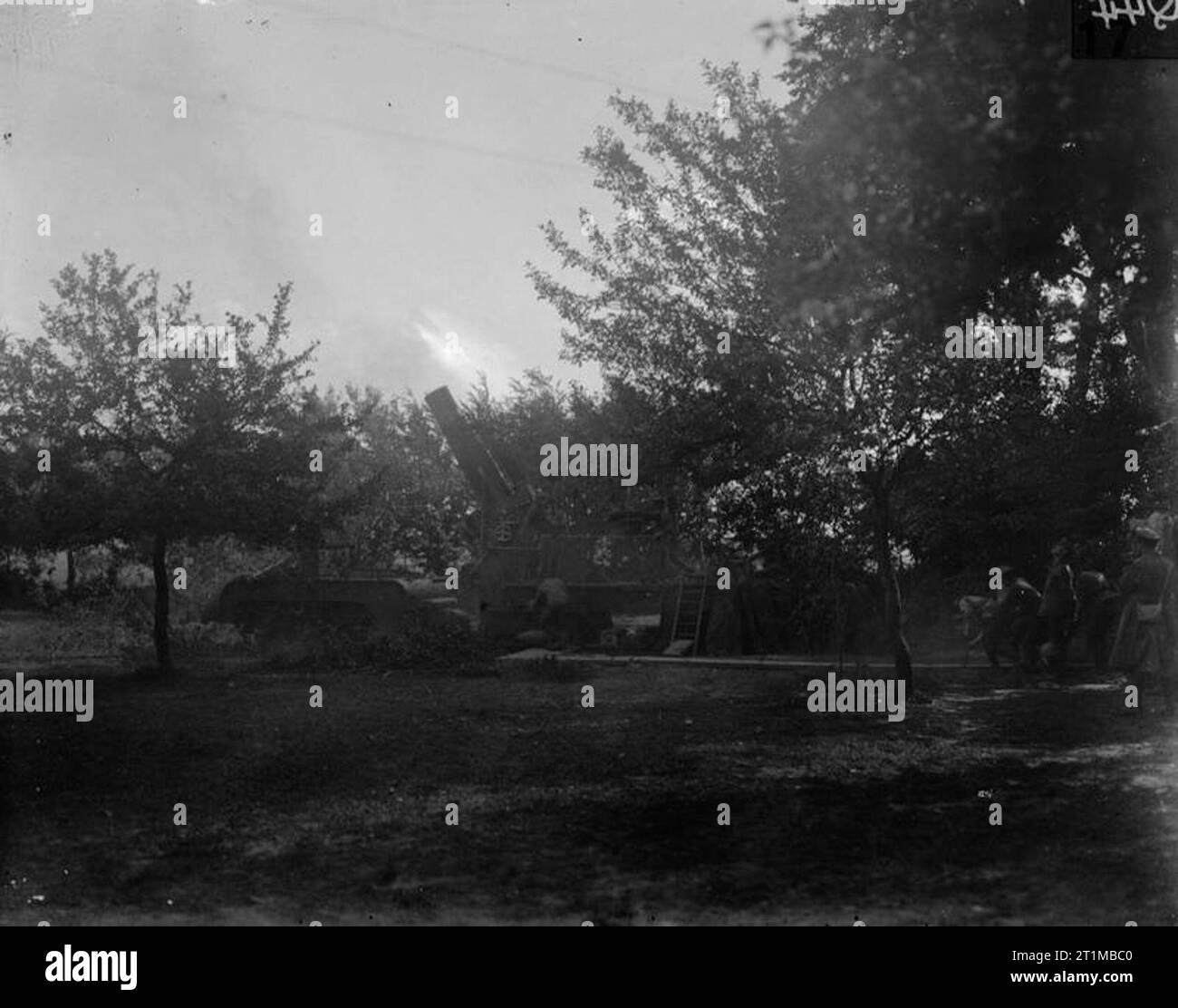 The Battle of the Somme, July - November 1916 Battle of Albert. 12-inch ...