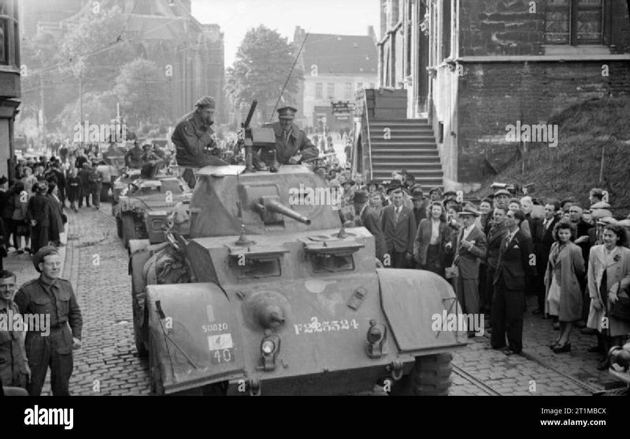 The British Army in North-west Europe 1944-45 Major General G L Verney, GOC 7th Armoured ...