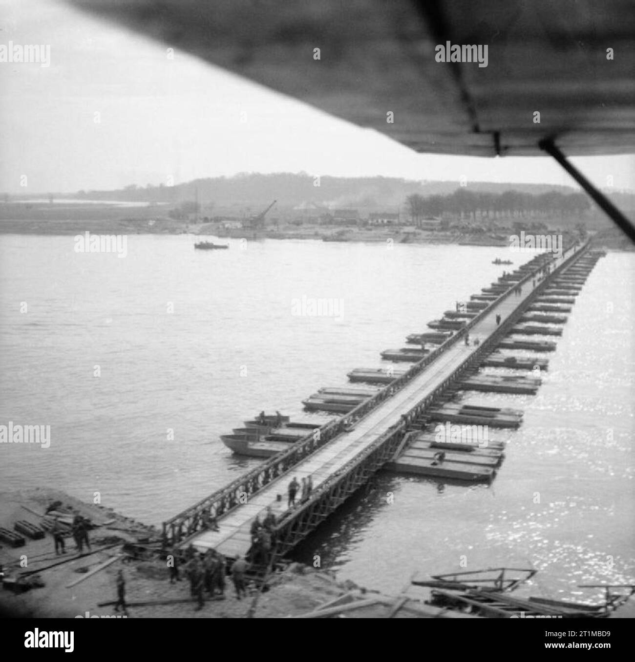 The British Army in North-west Europe 1944-45- Air Pictures Over Rhine ...