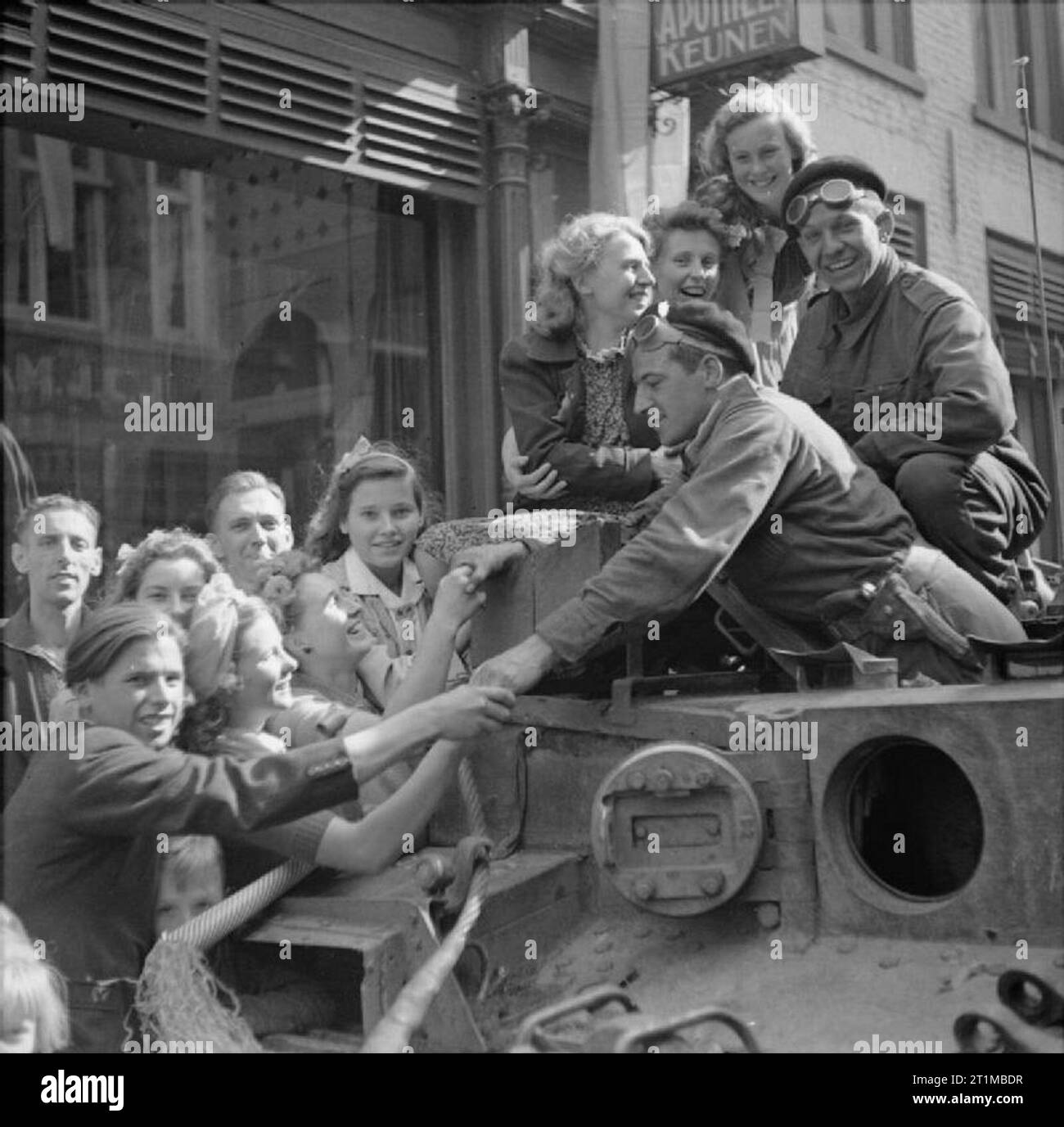 The British Army in North-west Europe 1944-45 The crew of a Cromwell ...