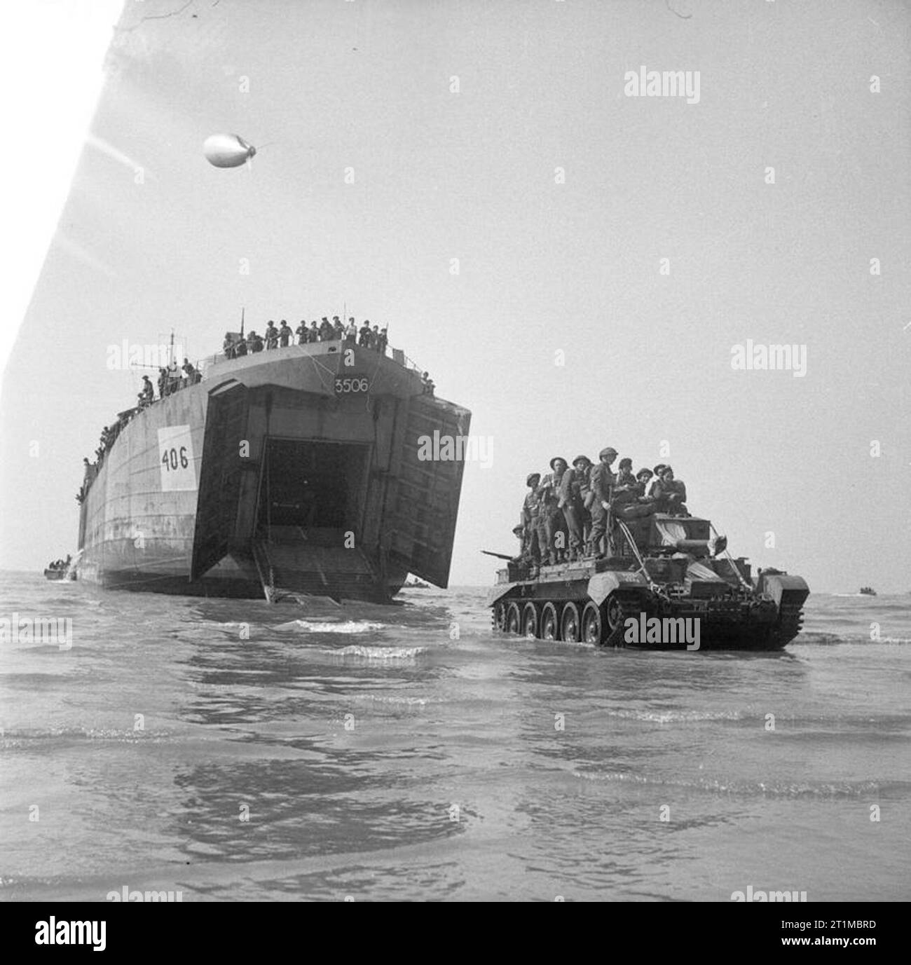 The British Army in the Normandy Campaign 1944 A Cromwell Mk IV tank of ...