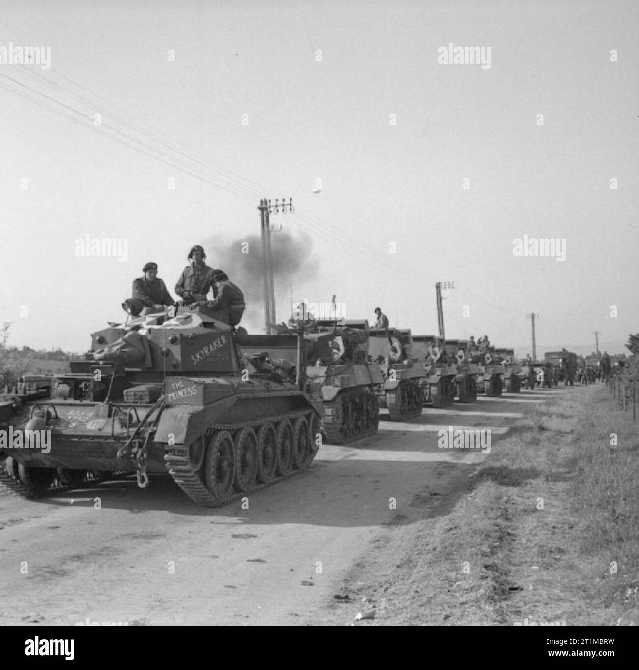The British Army in the Normandy Campaign 1944 A Crusader AA Mk III ...