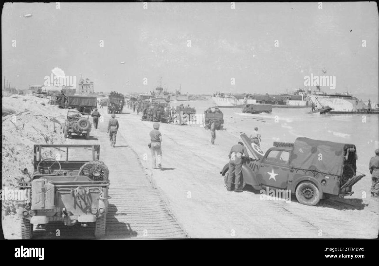 The British Army in the Normandy Campaign 1944 Activity on Juno Beach ...