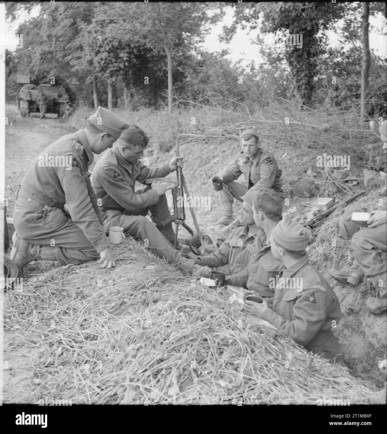 The British Army in the Normandy Campaign 1944 Men of the South Lancashire Regiment, 3rd ...