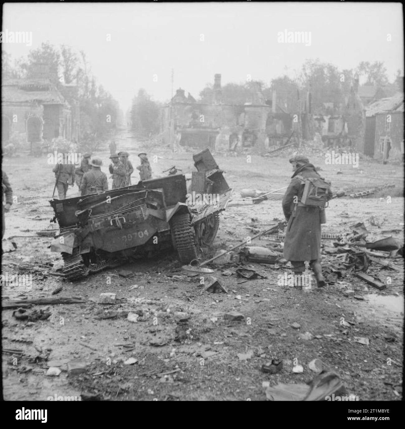 The British Army in the Normandy Campaign 1944 The remains of a ...