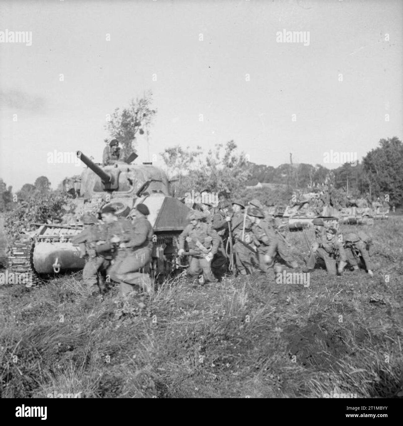 The British Army in the Normandy Campaign 1944 Tank crews and infantry ...