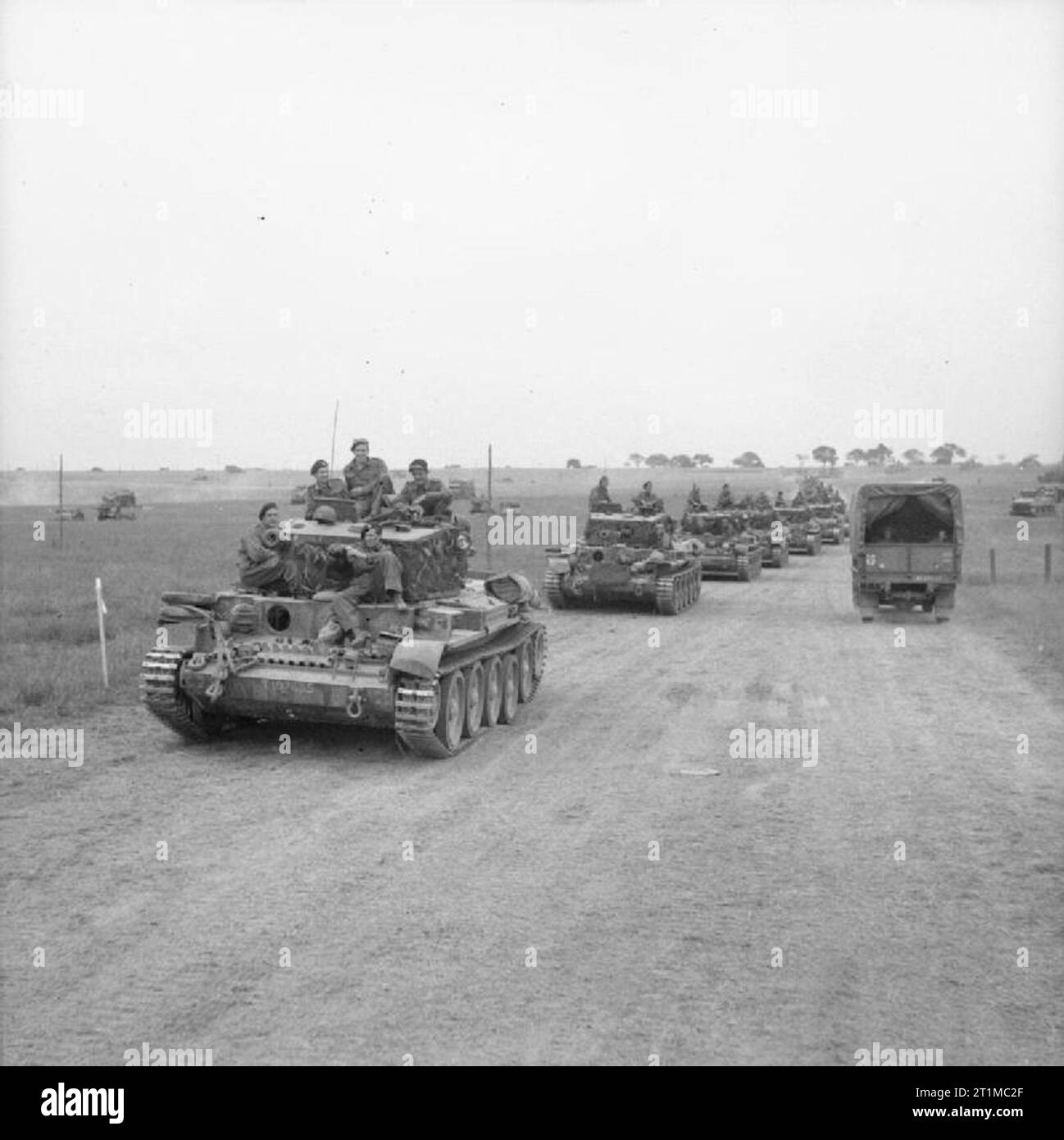 The British Army in the Normandy Campaign 1944 Cromwell tanks of 2nd ...