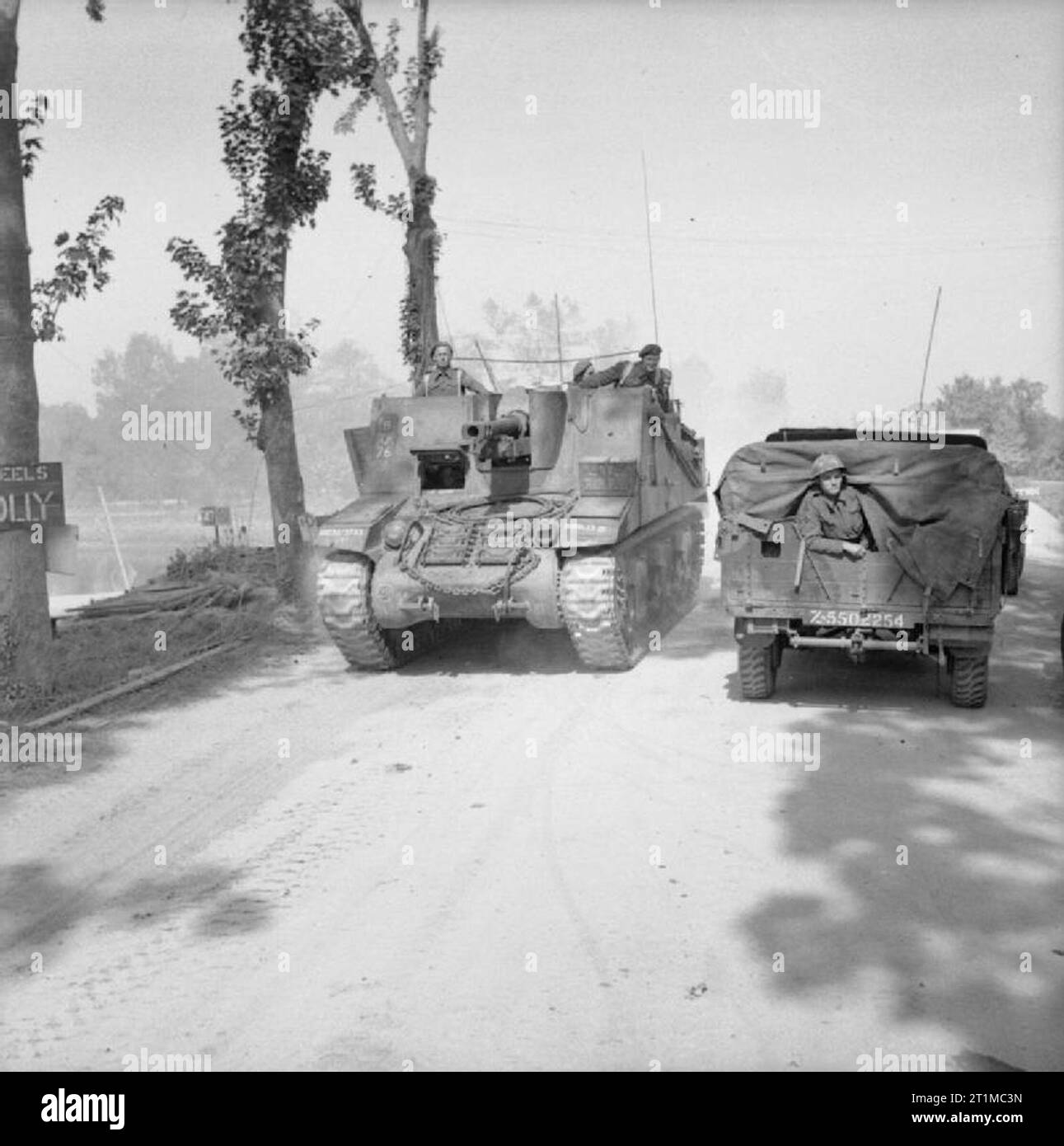 The British Army in the Normandy Campaign 1944 Sexton self-propelled ...