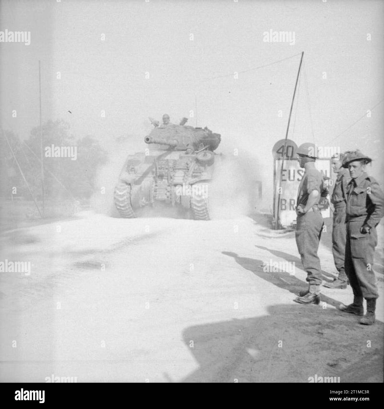 The British Army in the Normandy Campaign 1944 A Sherman Firefly ...