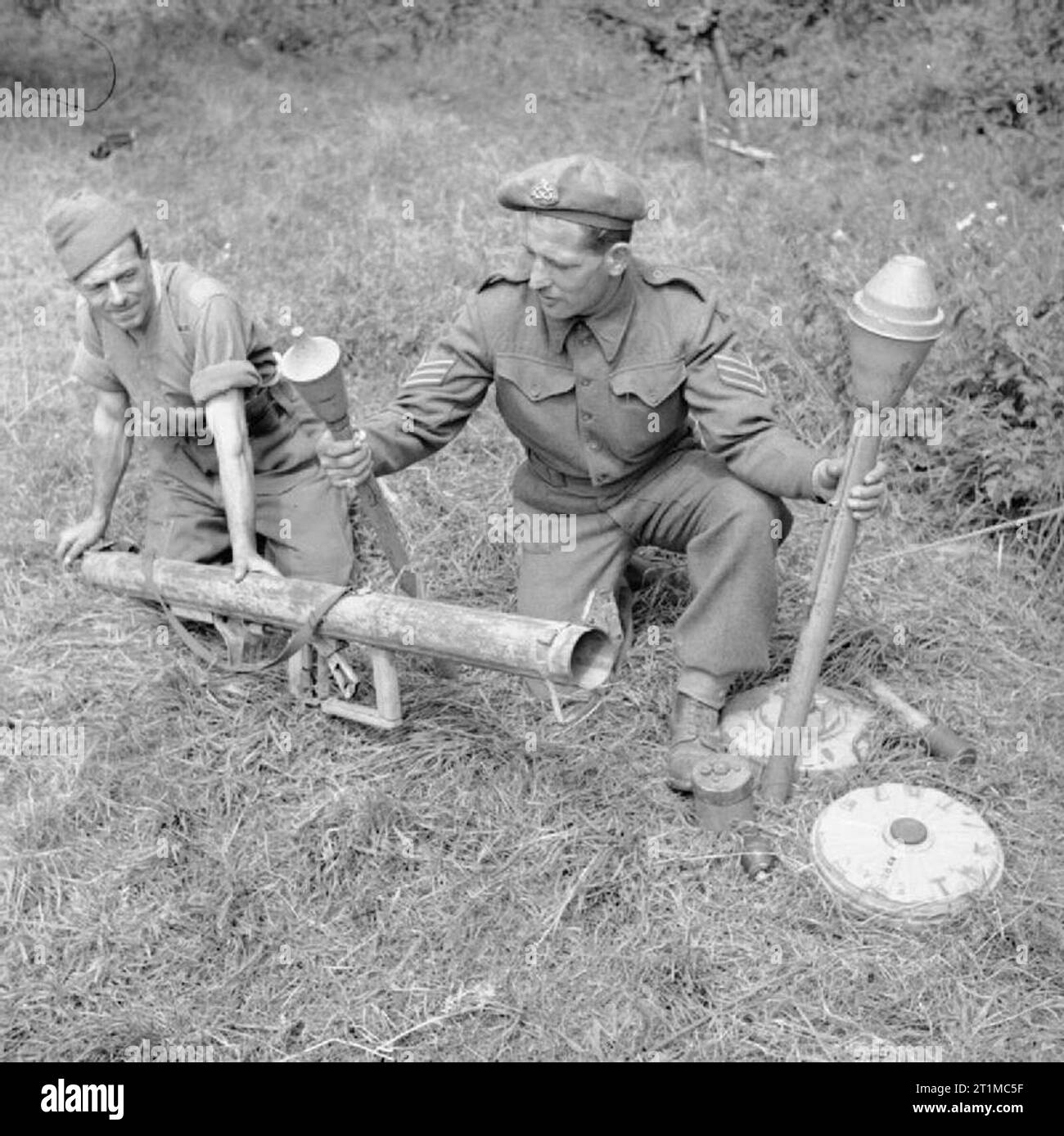 The British Army in the Normandy Campaign 1944 Instructors at a 59th ...