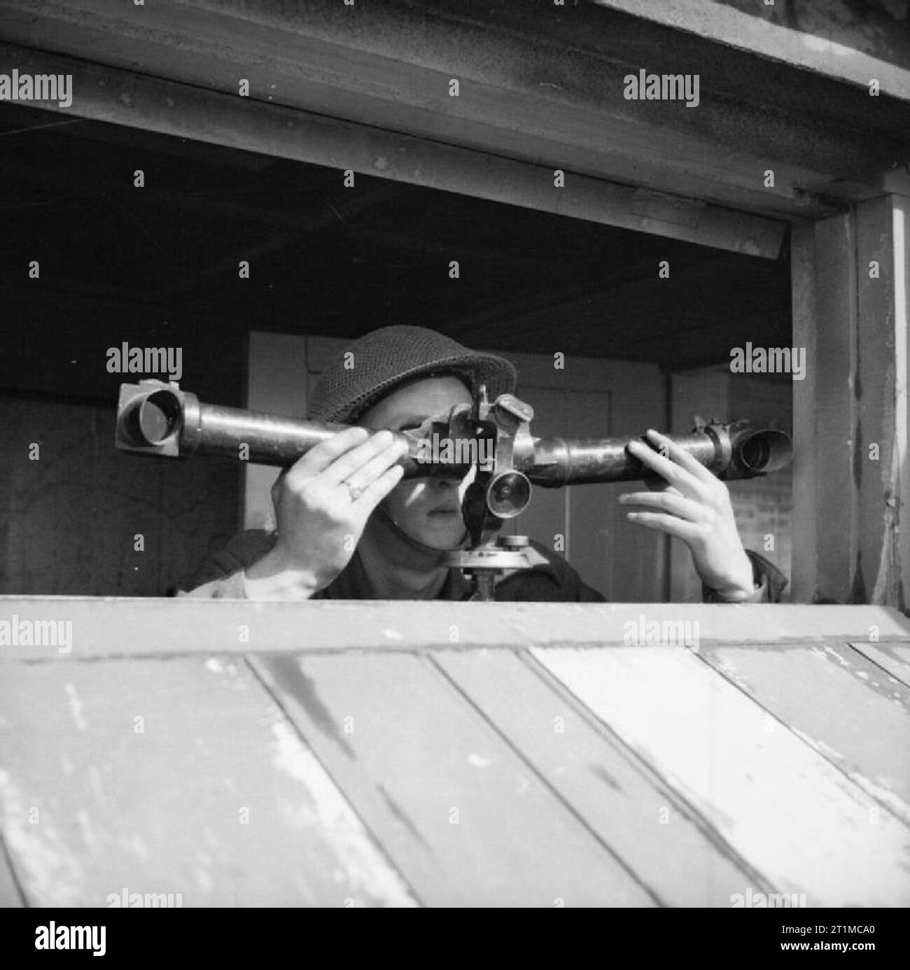 The British Army in the United Kingdom 1939-1945 A coastal battery in ...