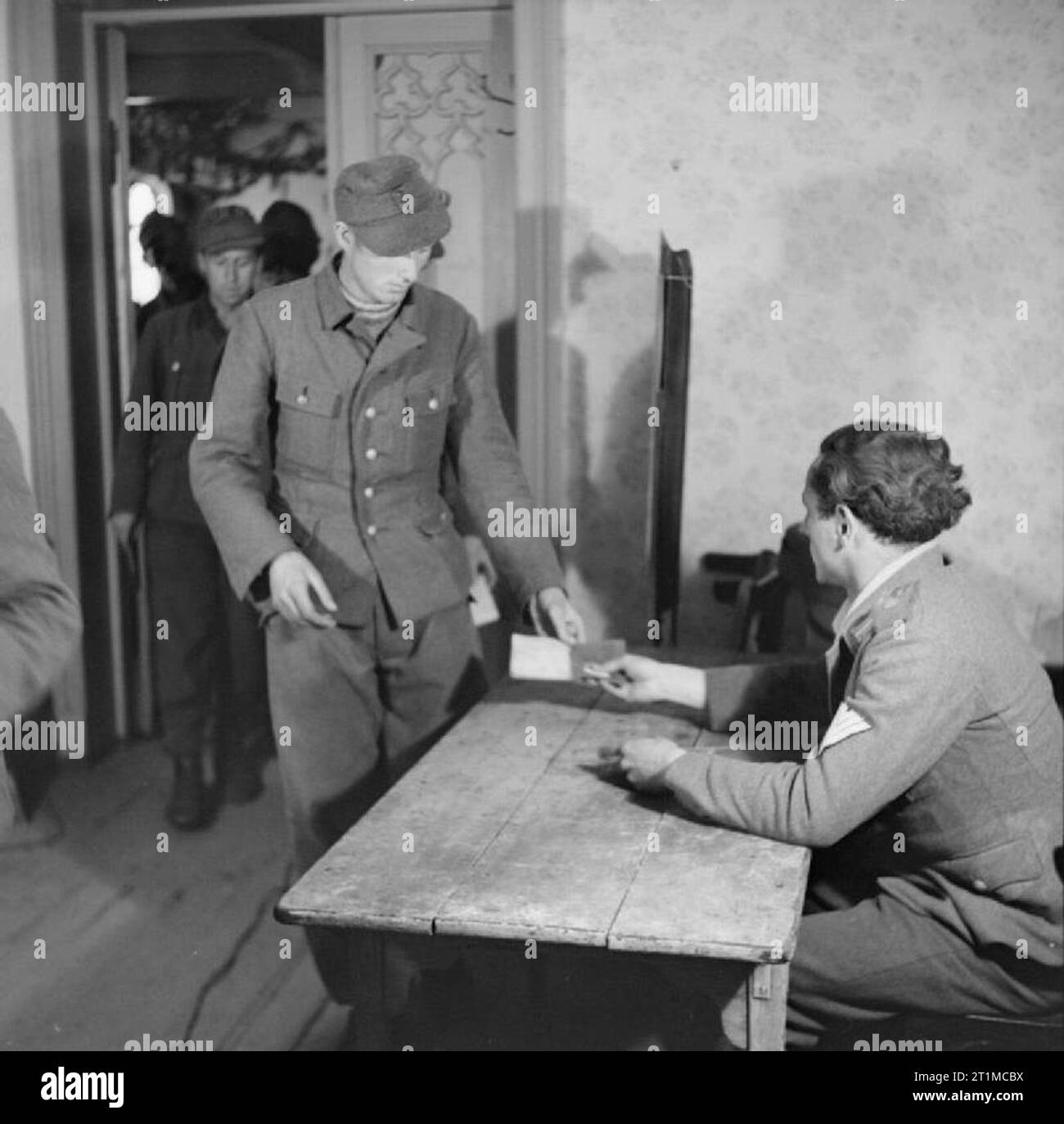 Germany Under Allied Occupation During the demobilisation process at No ...