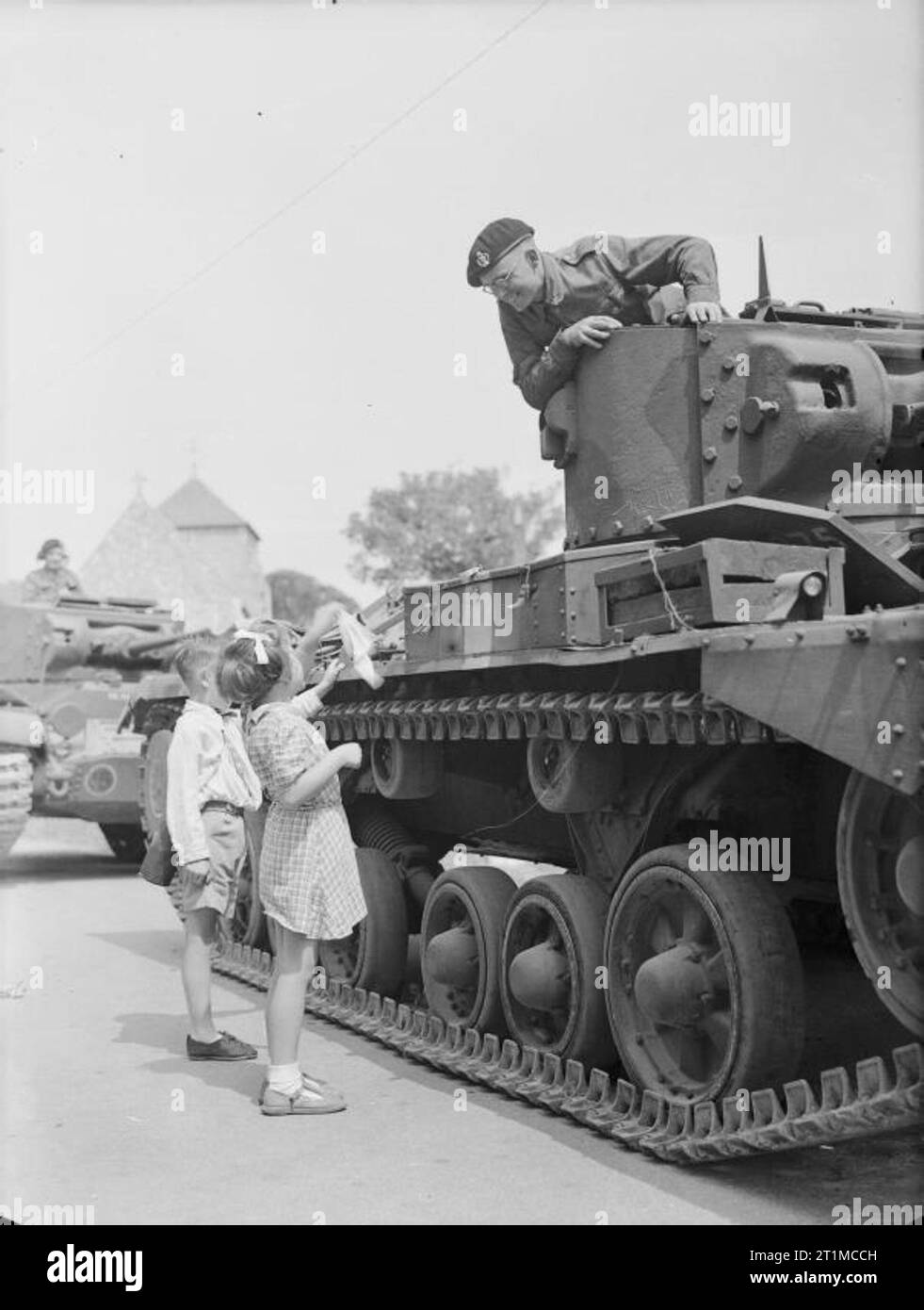 The British Army in the United Kingdom 1939-1945 Tank commander ...