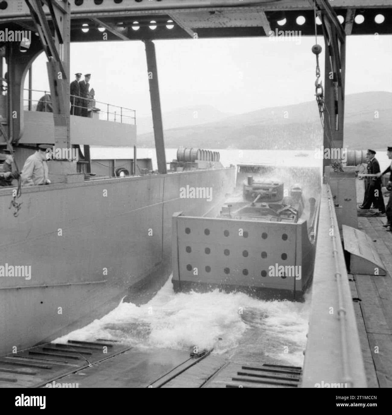 The British Army in the United Kingdom 1939-45 A landing craft ...