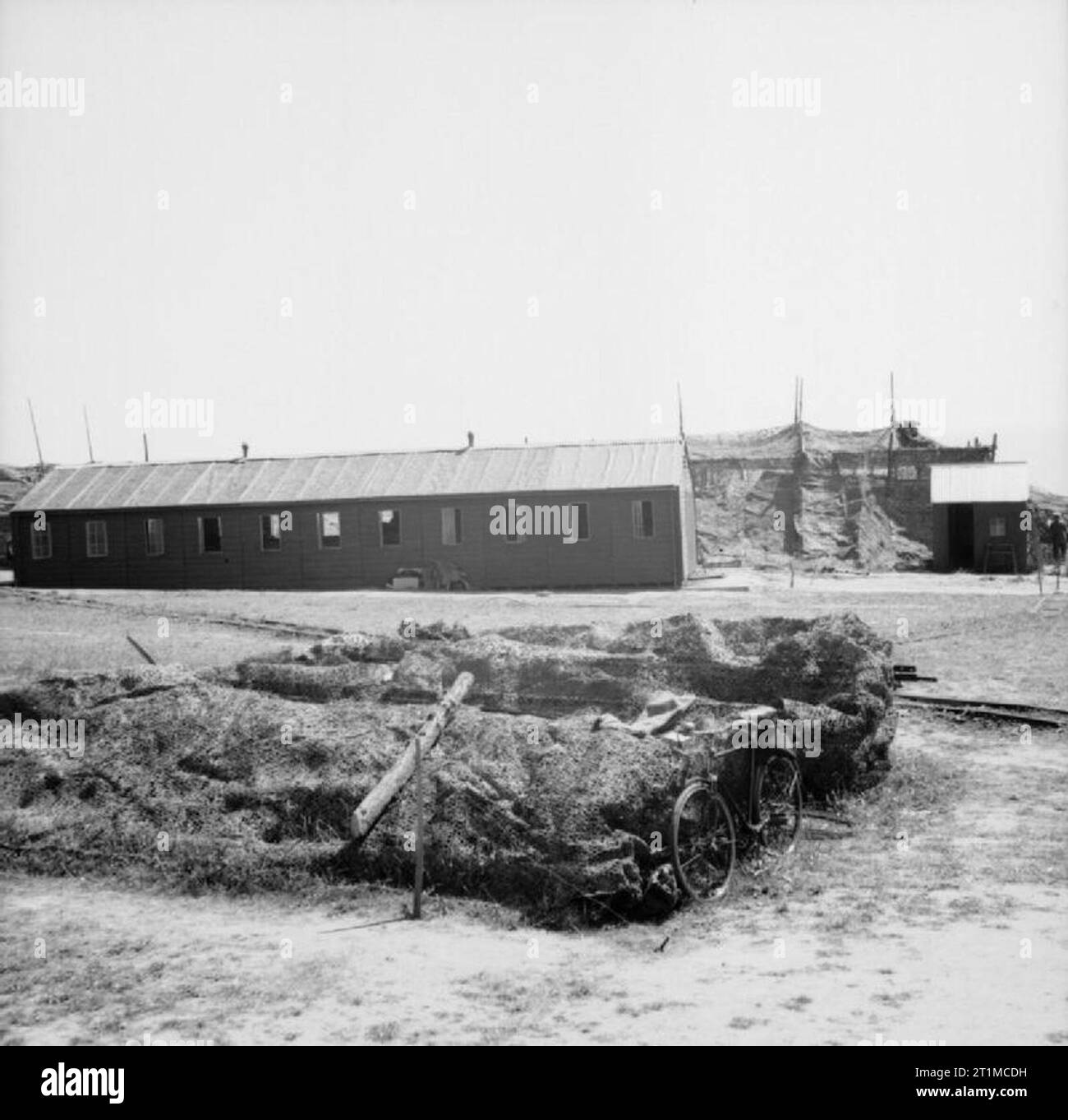 The British Army in the United Kingdom 1939-45 'Gun houses' under ...