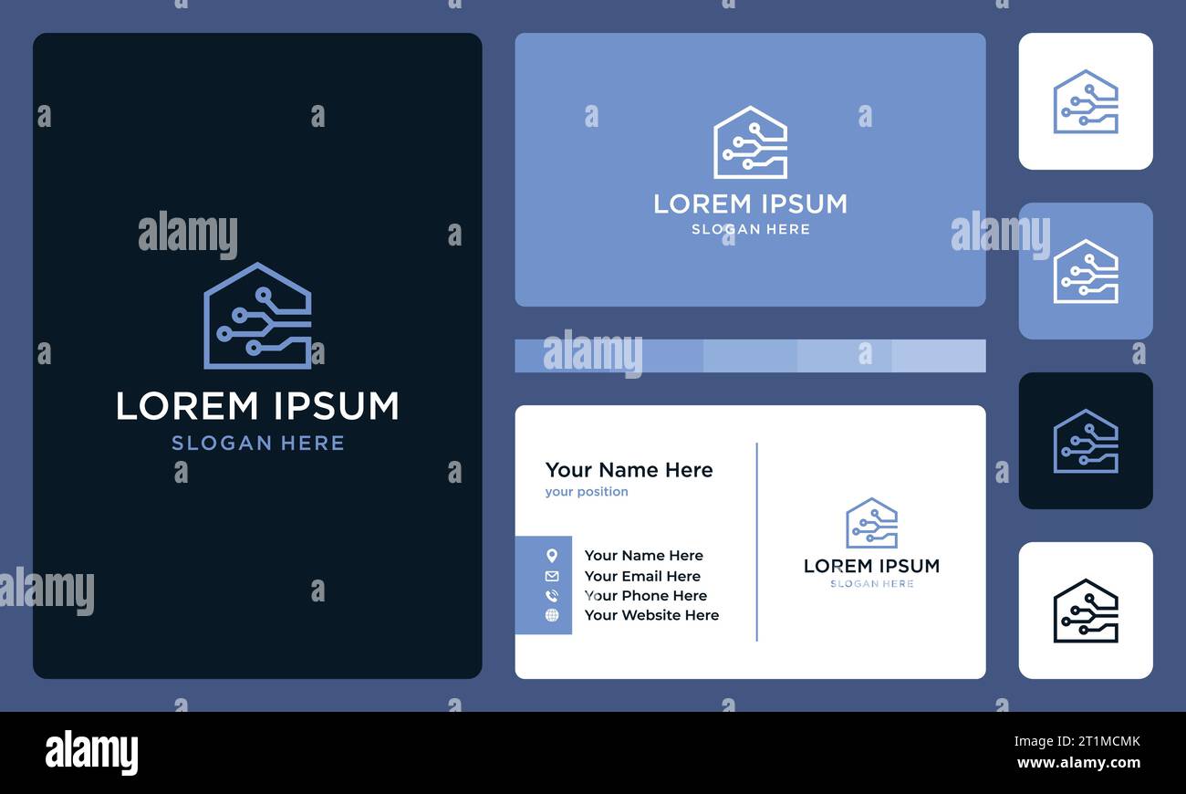 House building connected connection Stock Vector Images - Alamy