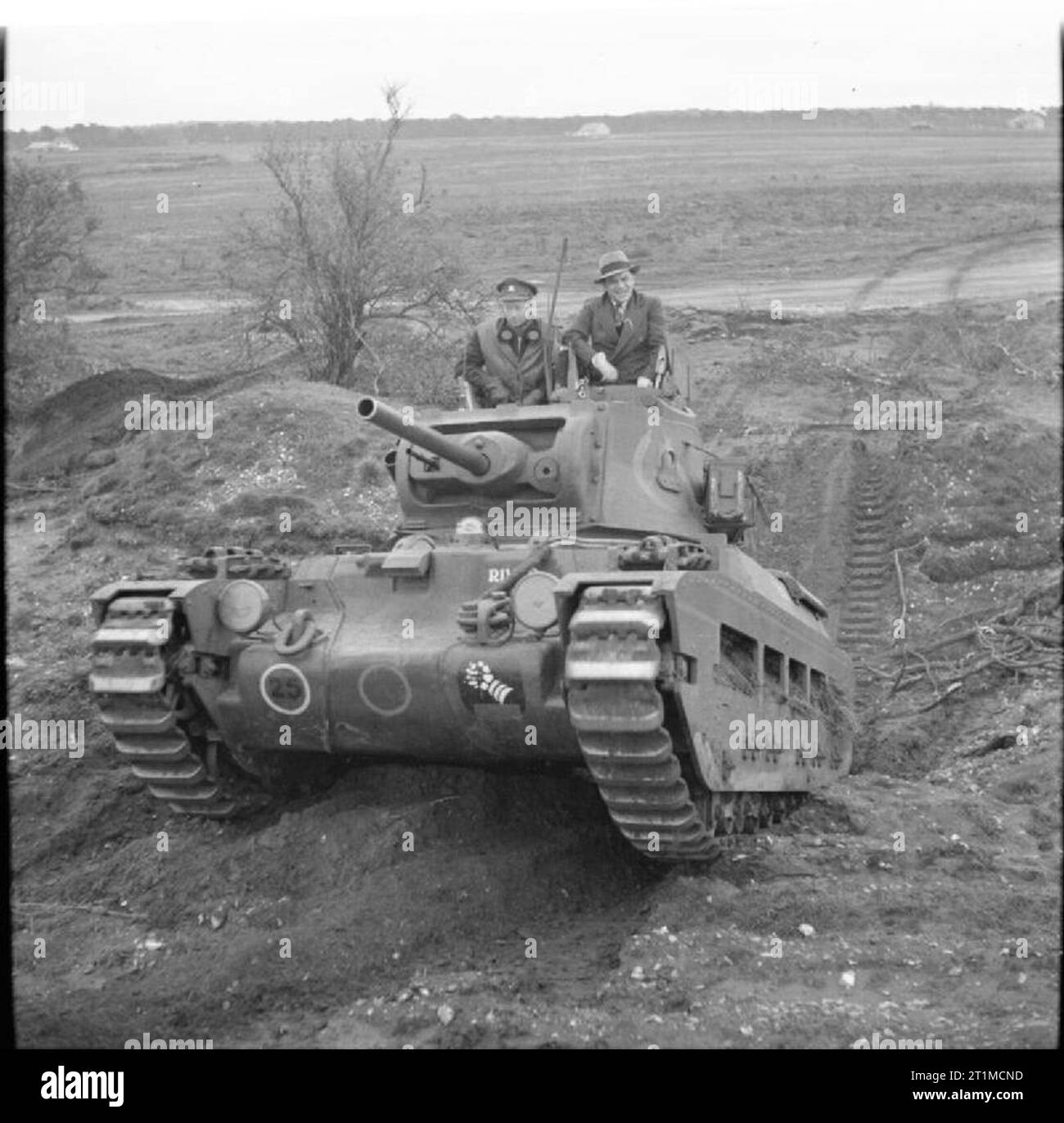 The British Army In The United Kingdom 1939 45 A Matilda Tank Of 6th