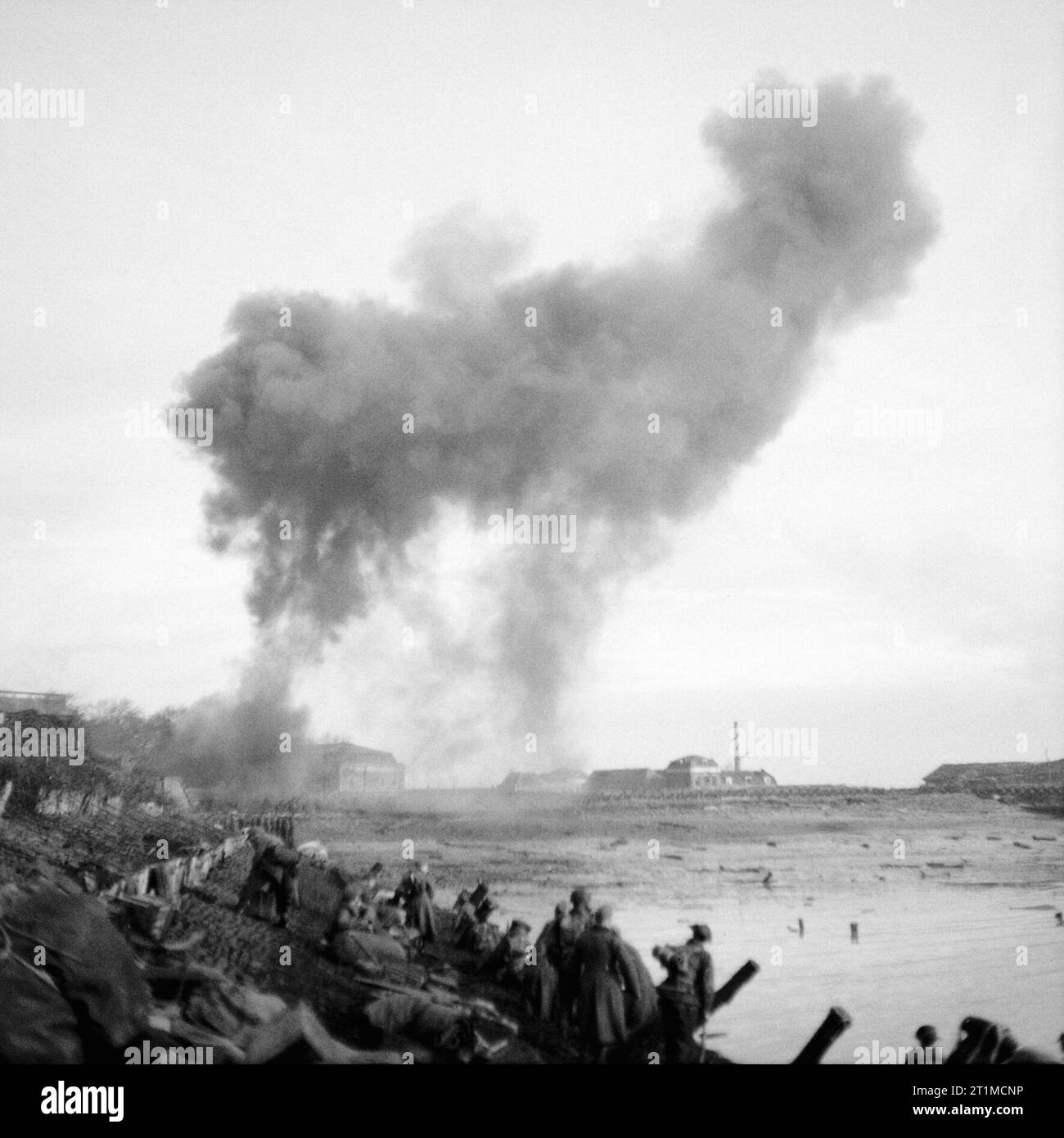 British Landings on Walcheren British assault troops landed on ...