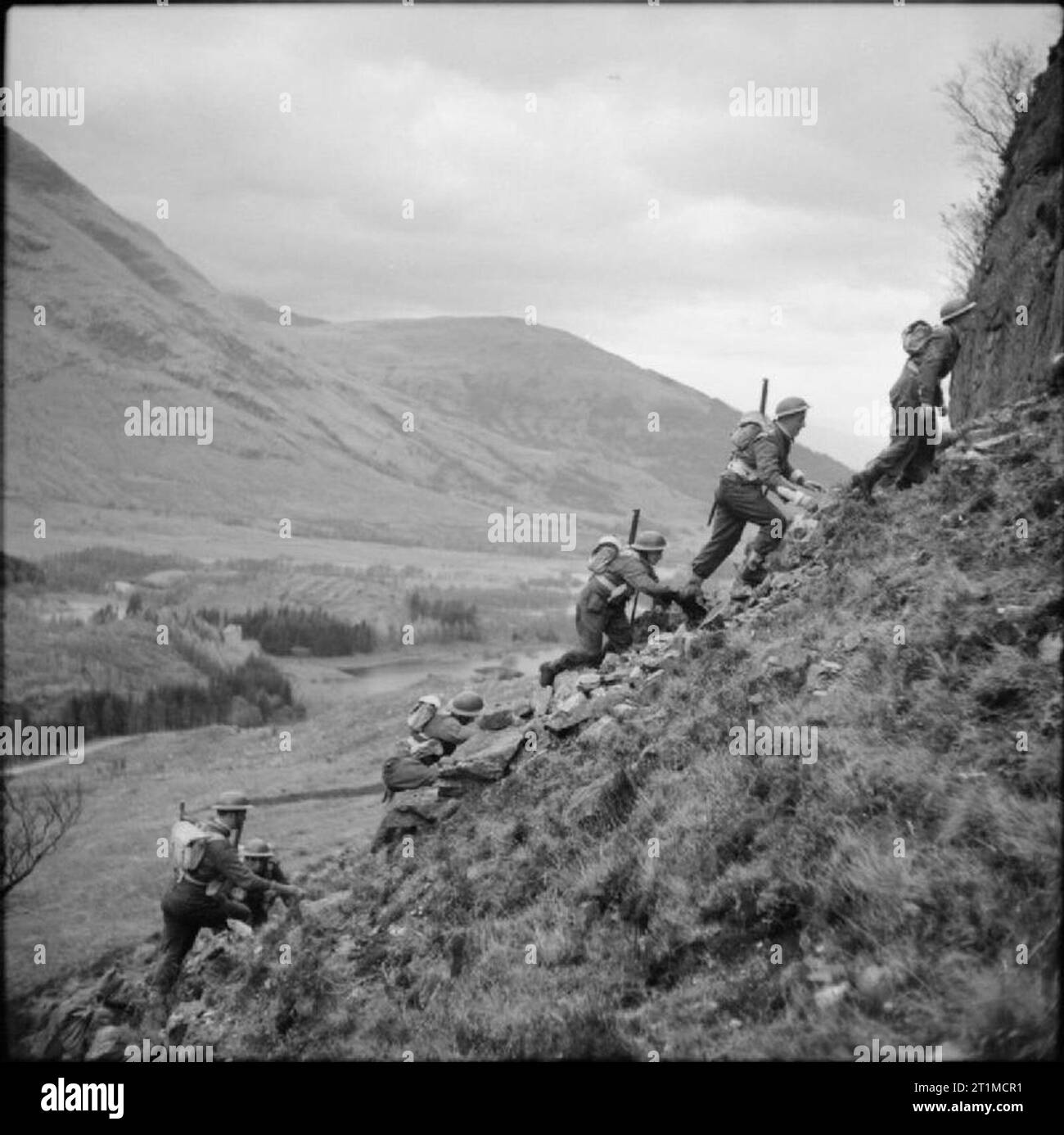 Glencoe in scotland Black and White Stock Photos & Images - Alamy