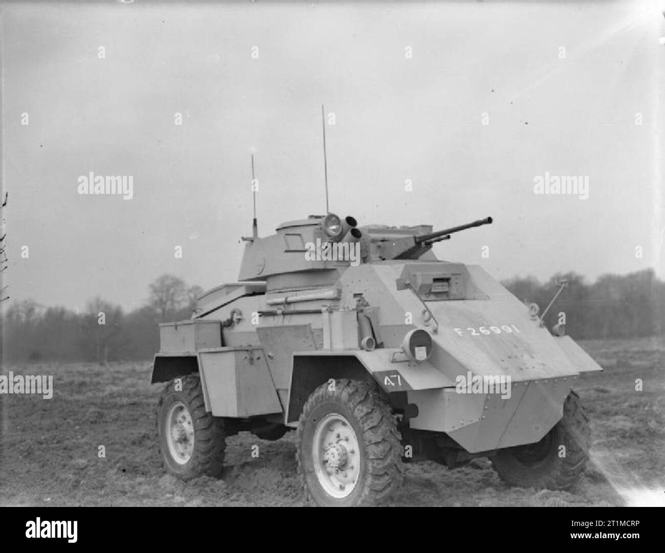The British Army in the United Kingdom 1939-45 Humber Mk II Armoured ...
