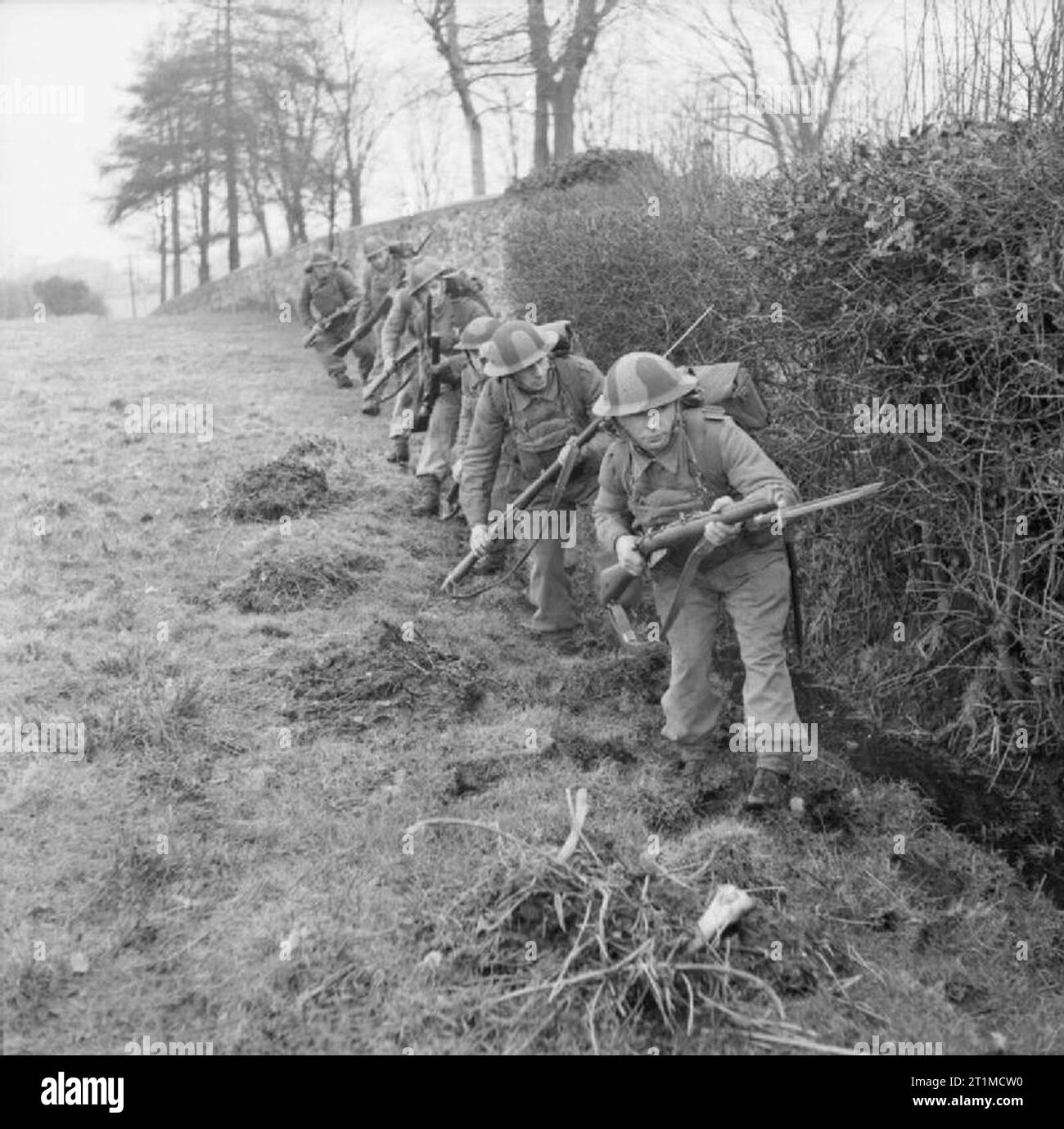 The British Army in the United Kingdom 1939-45 A patrol from 4th ...