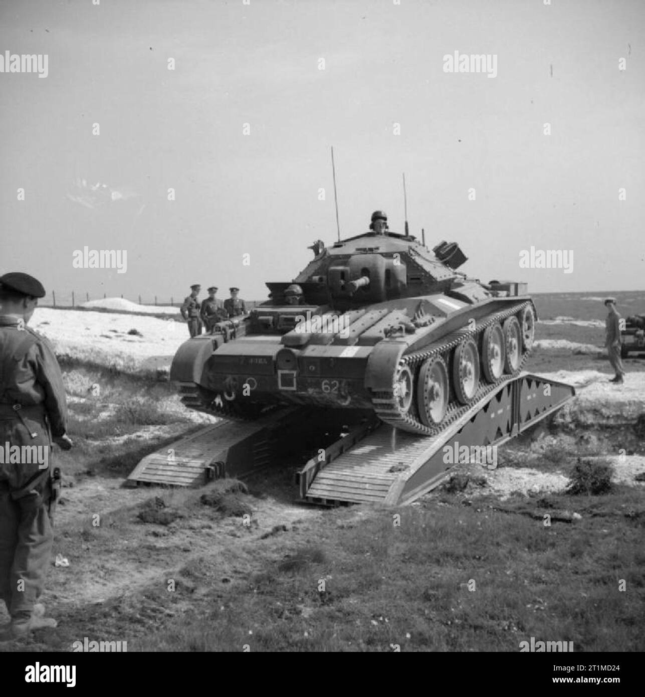 The British Army in the United Kingdom 1939-45 Covenanter tank of 6th ...
