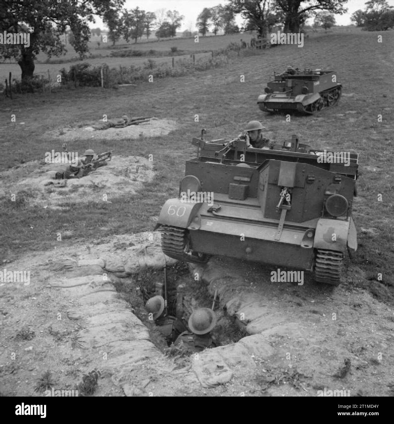 The British Army in the United Kingdom 1939-45 Universal carriers ...