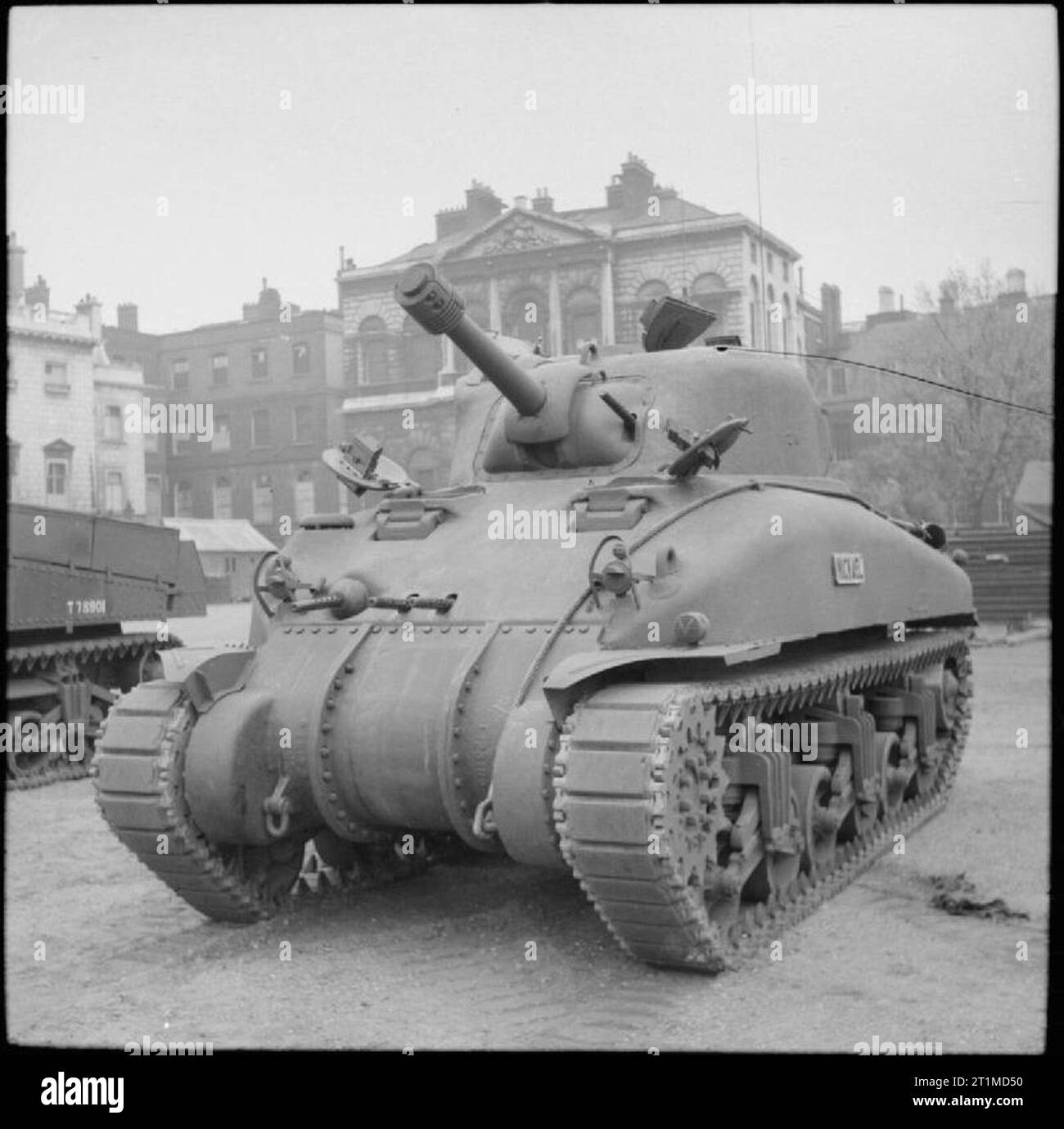 The British Army in the United Kingdom 1939-45 The first Sherman tank ...
