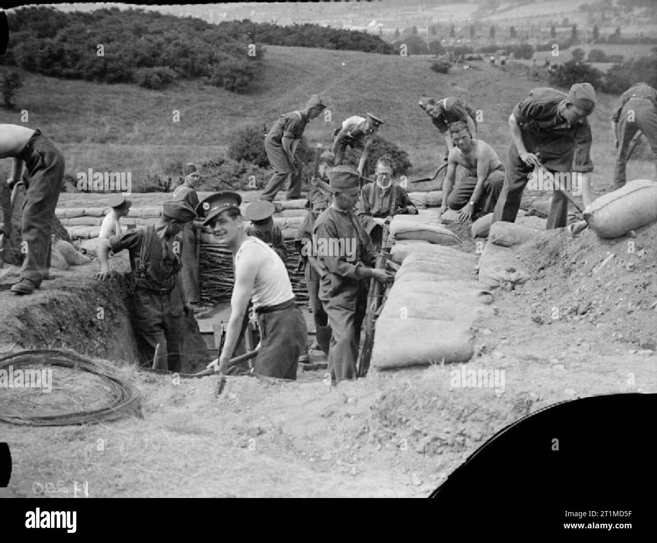 Royal trenches Black and White Stock Photos & Images - Alamy