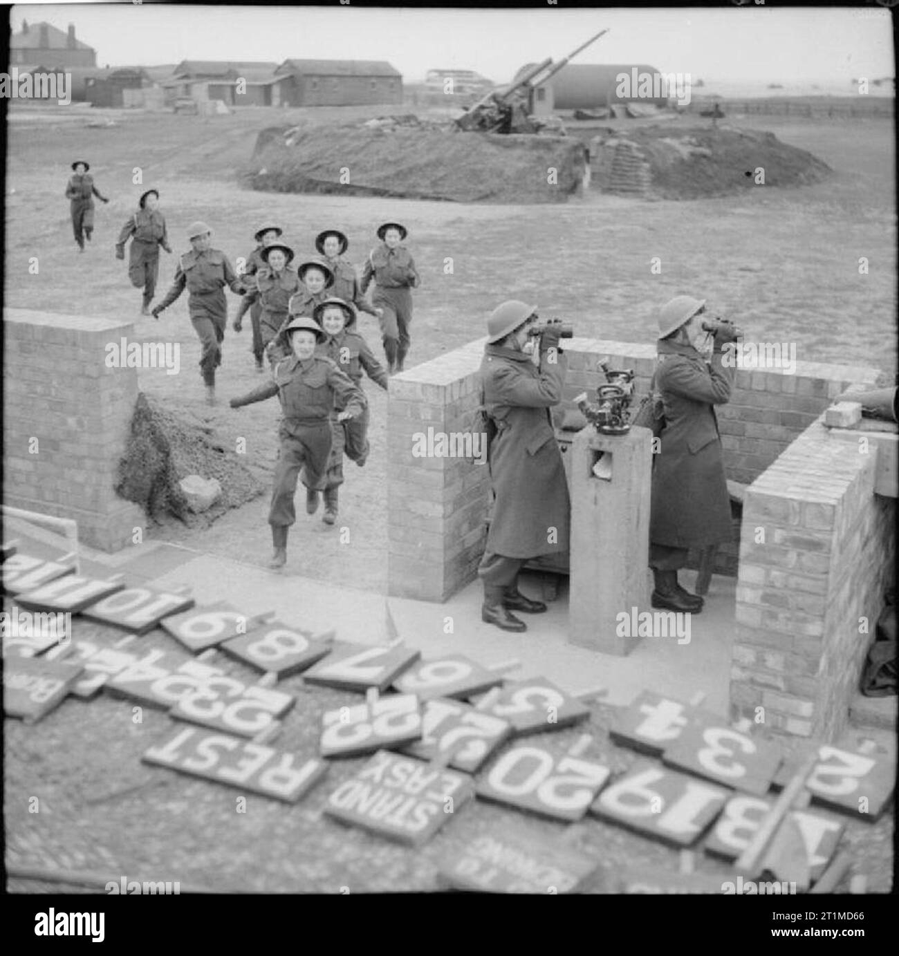 The British Army in the United Kingdom 1939-45 ATS girls of 500th ...