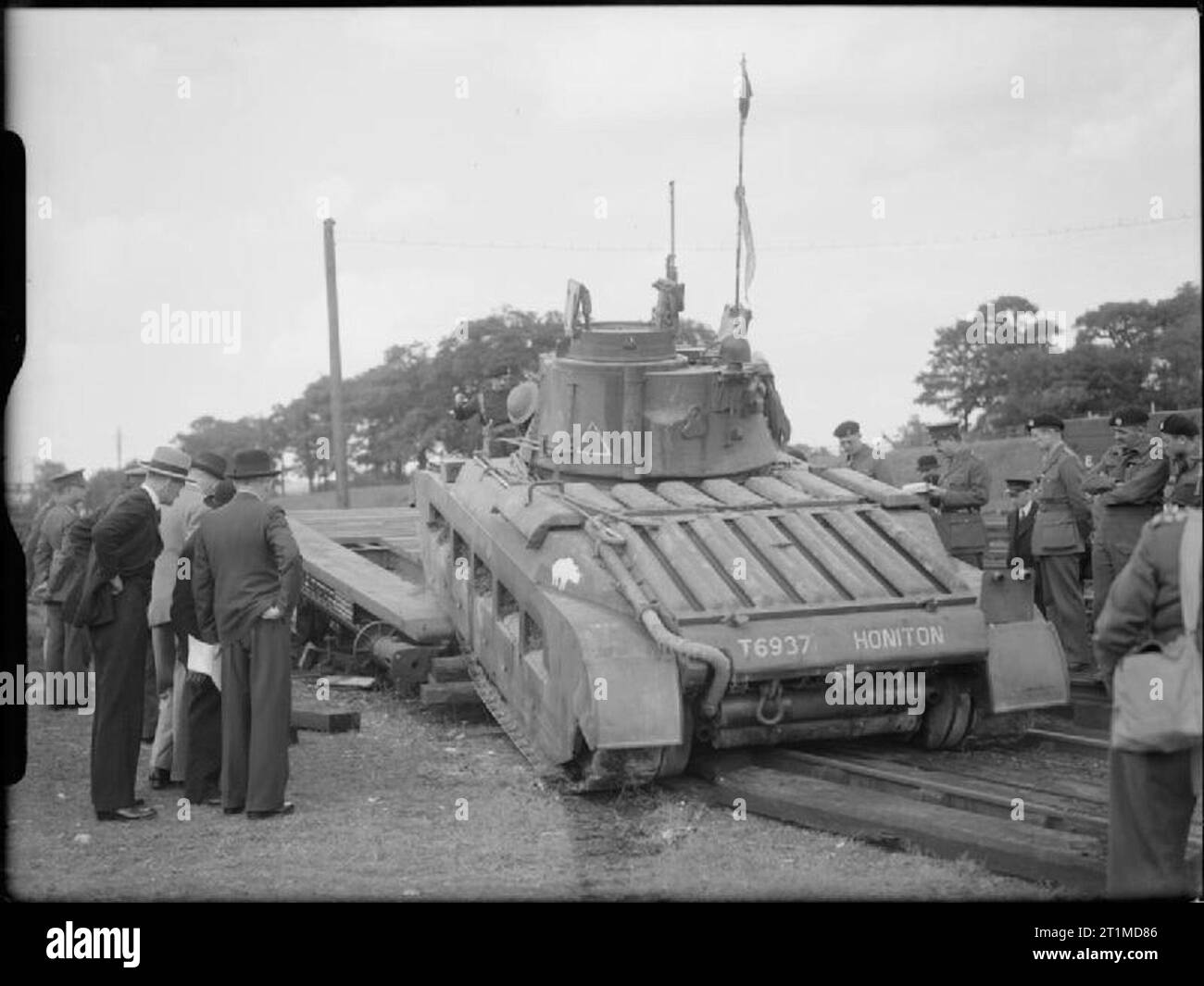 Matilda tank 1940 Black and White Stock Photos & Images - Alamy