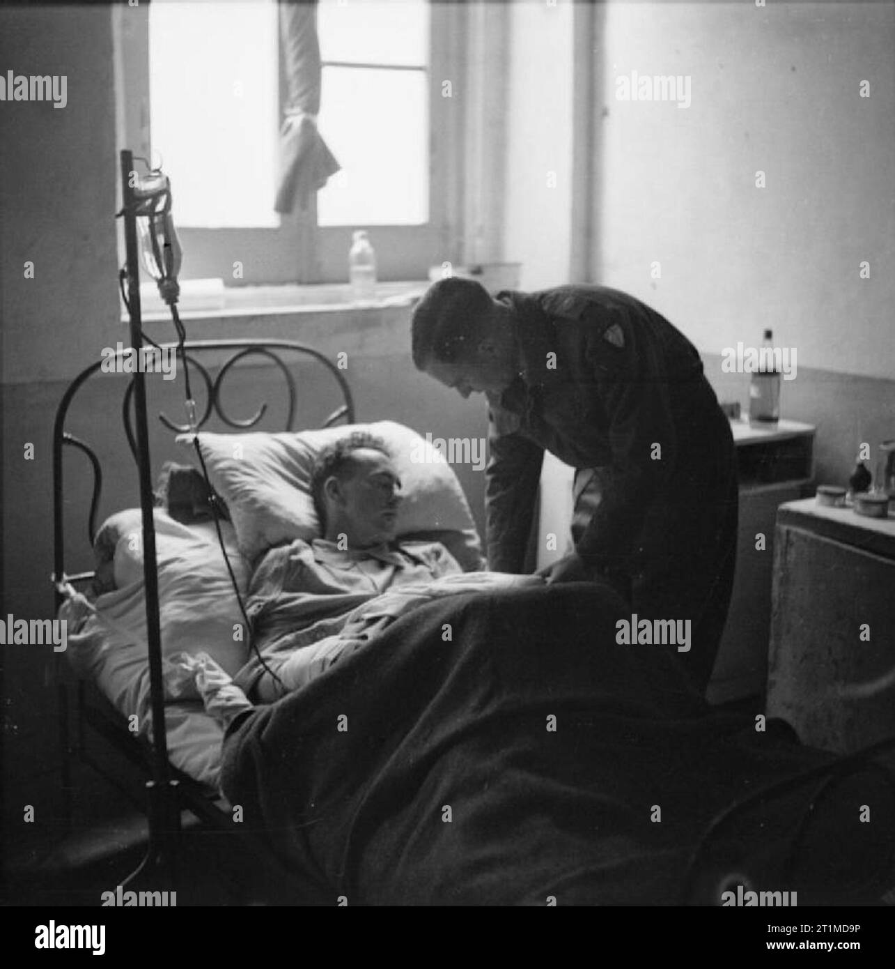 British medical units Black and White Stock Photos & Images - Alamy