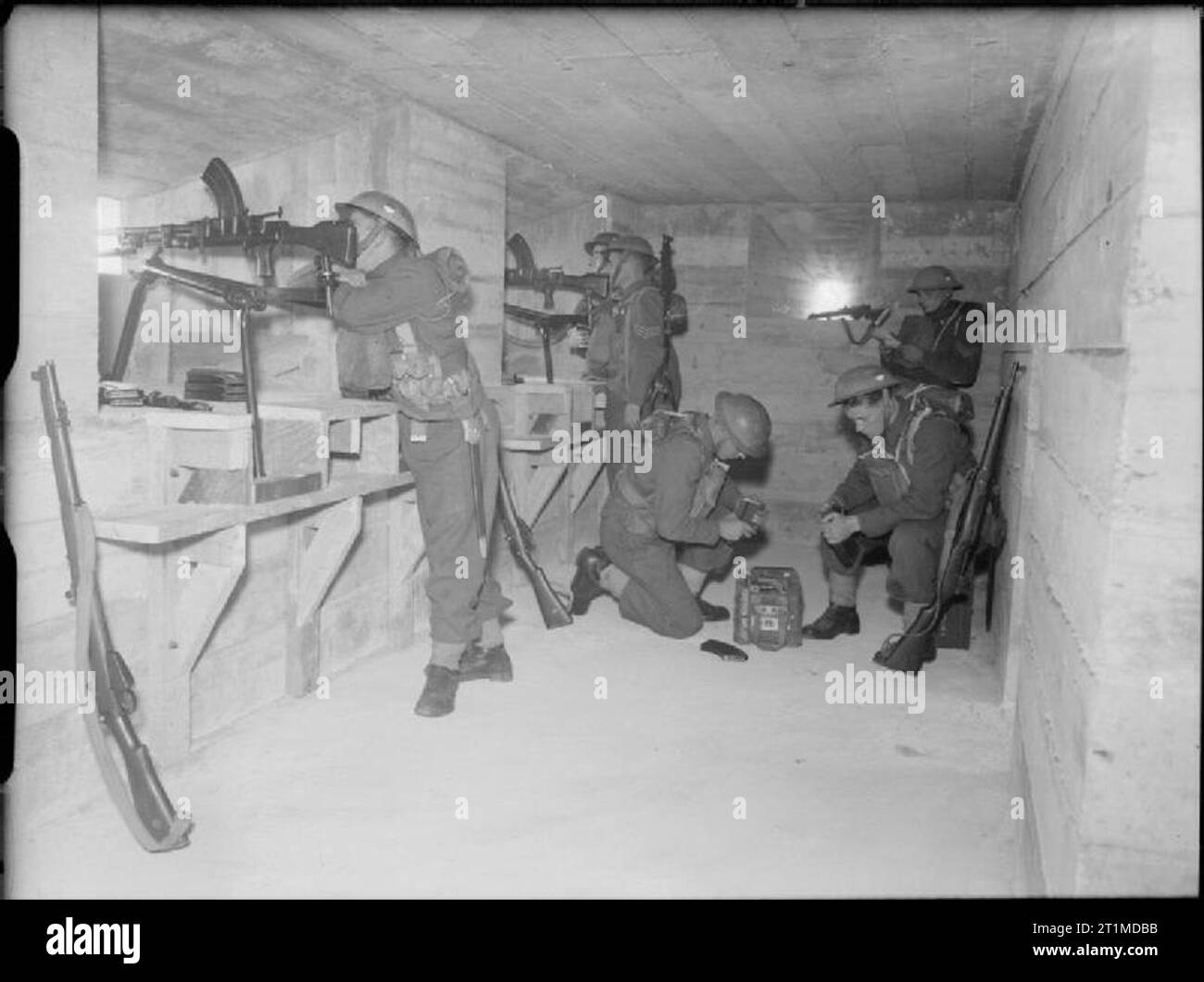 The British Army in the United Kingdom 1939-45 Men of 7th Battalion ...