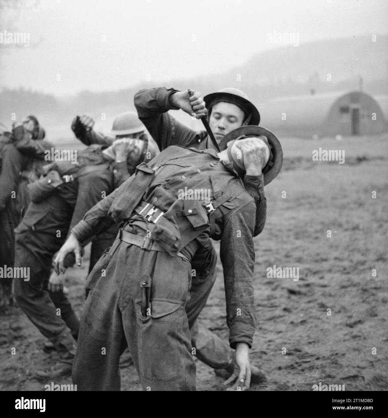 Close quarter combat Black and White Stock Photos & Images - Alamy