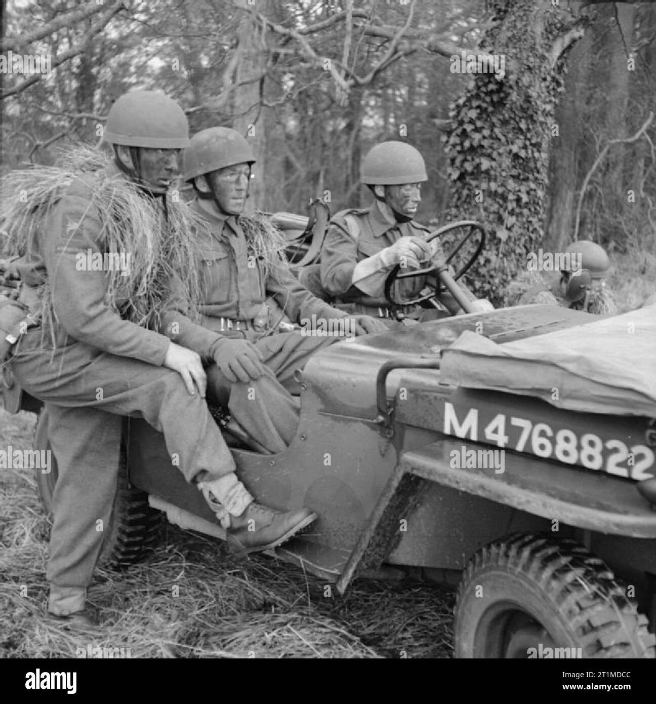 The British Army in the United Kingdom 1939-45 Airborne troops, with ...