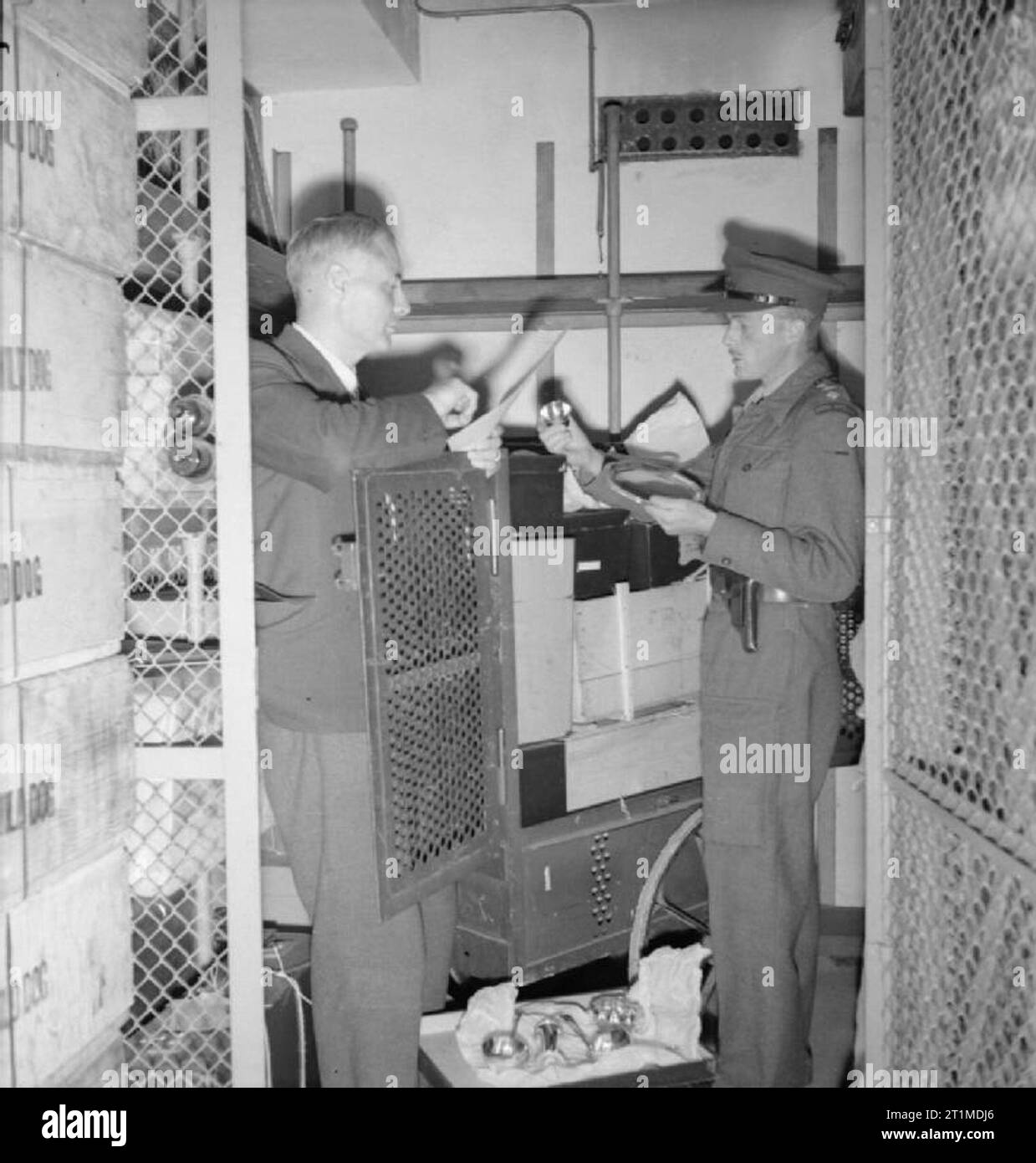 Strongrooms Black and White Stock Photos & Images - Alamy